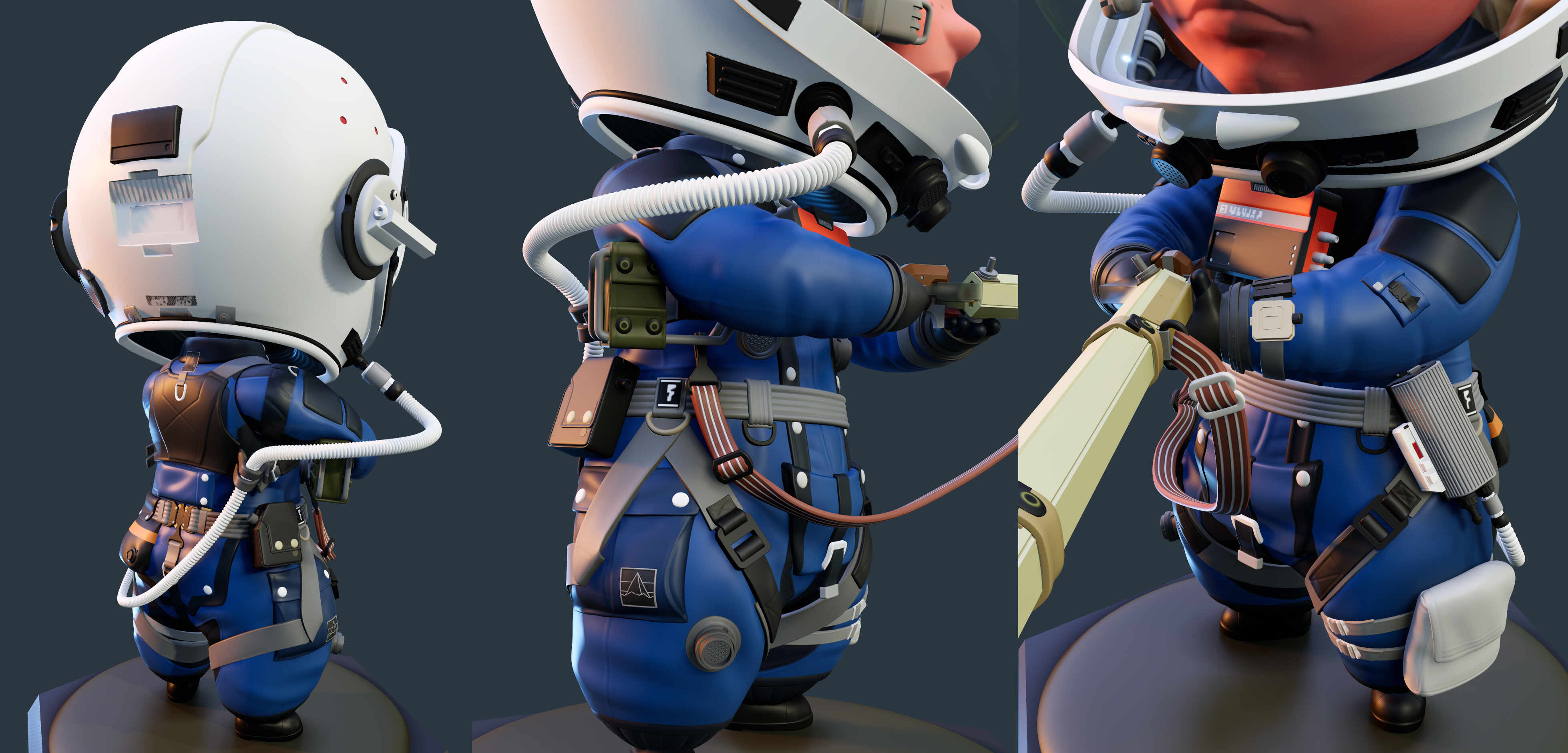 Prospect Ezra and Cee fanart and 3dprint - ZBrushCentral