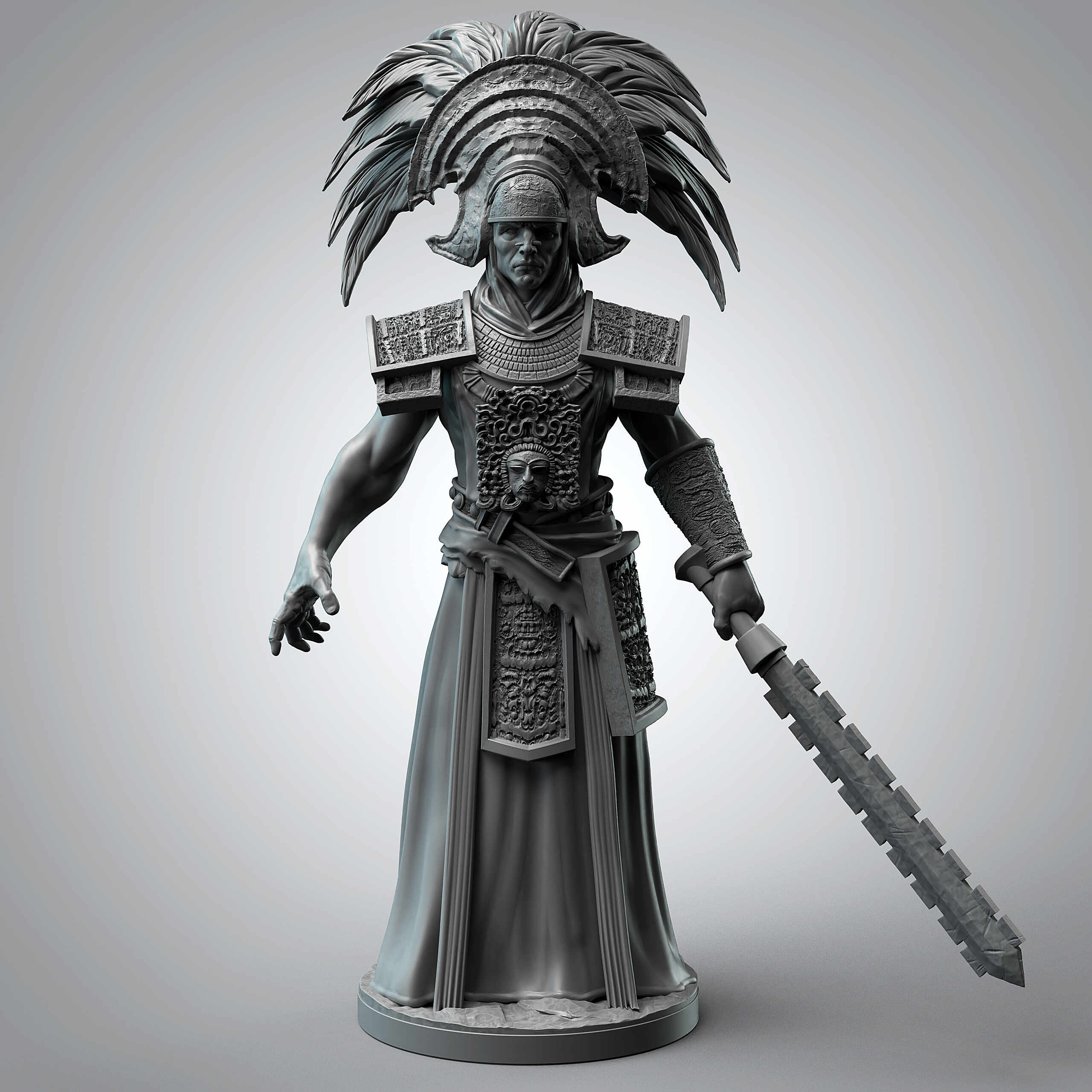 Yucatan Boardgame Miniatures - ZBrushCentral