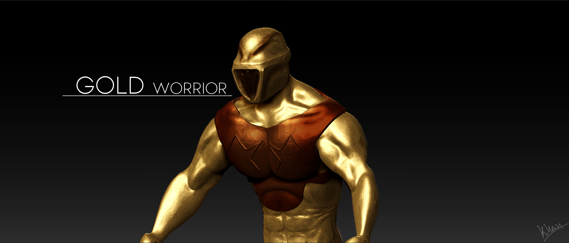 Gold warrior - ZBrushCentral