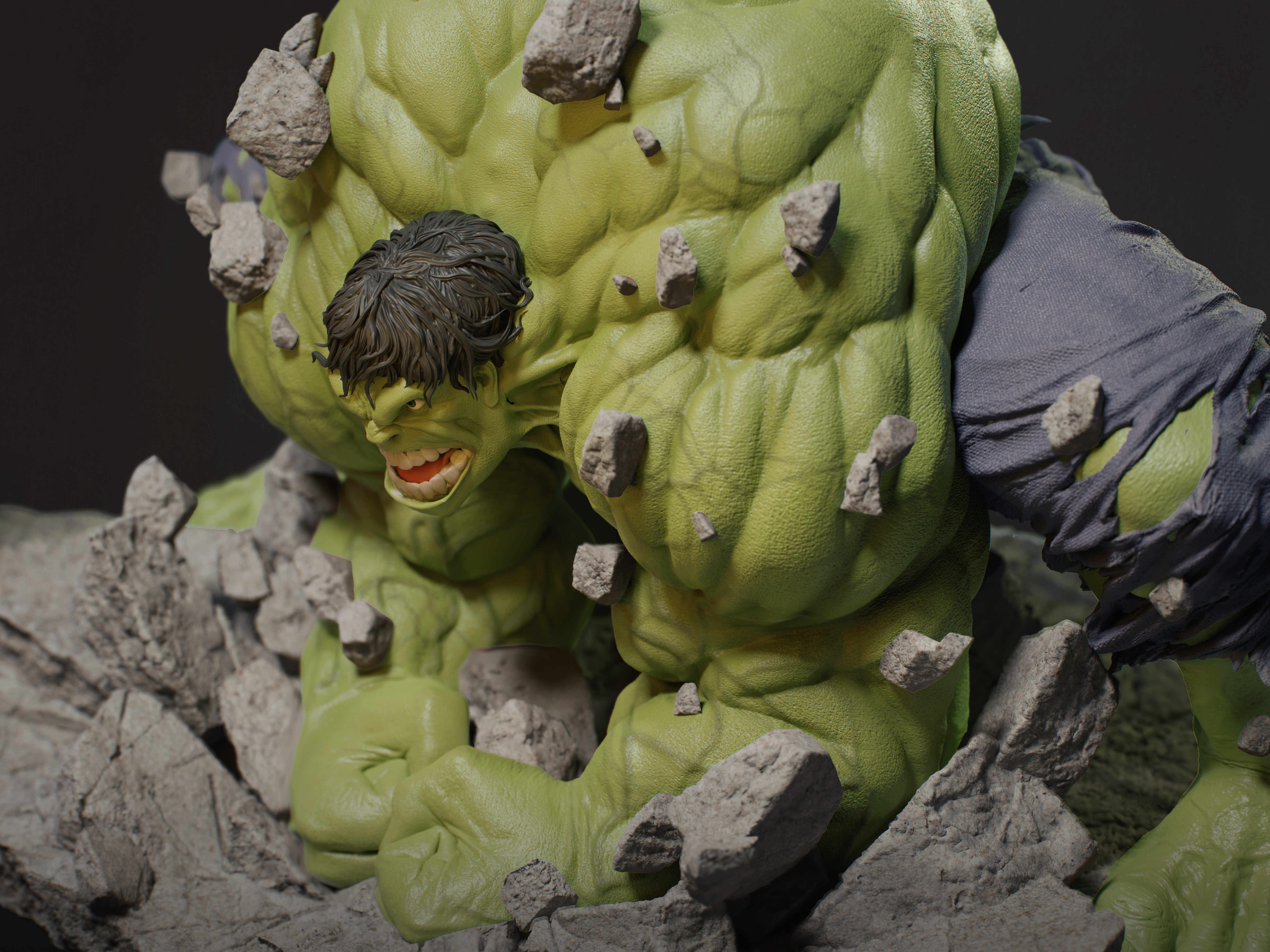 HULK SMASH ( Fan Art ) - ZBrushCentral