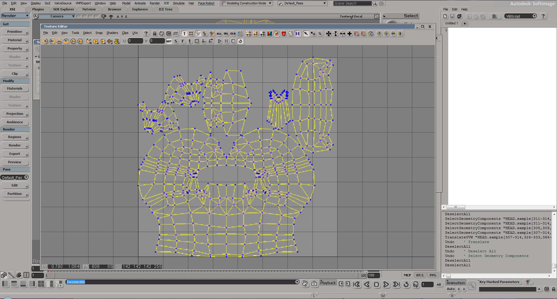Xsi to Zbrush Uv problems. - ZBrushCentral