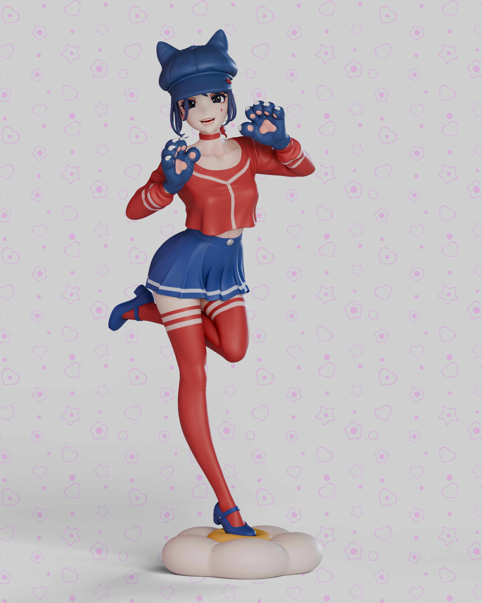 Cappie - MiSide - ZBrushCentral