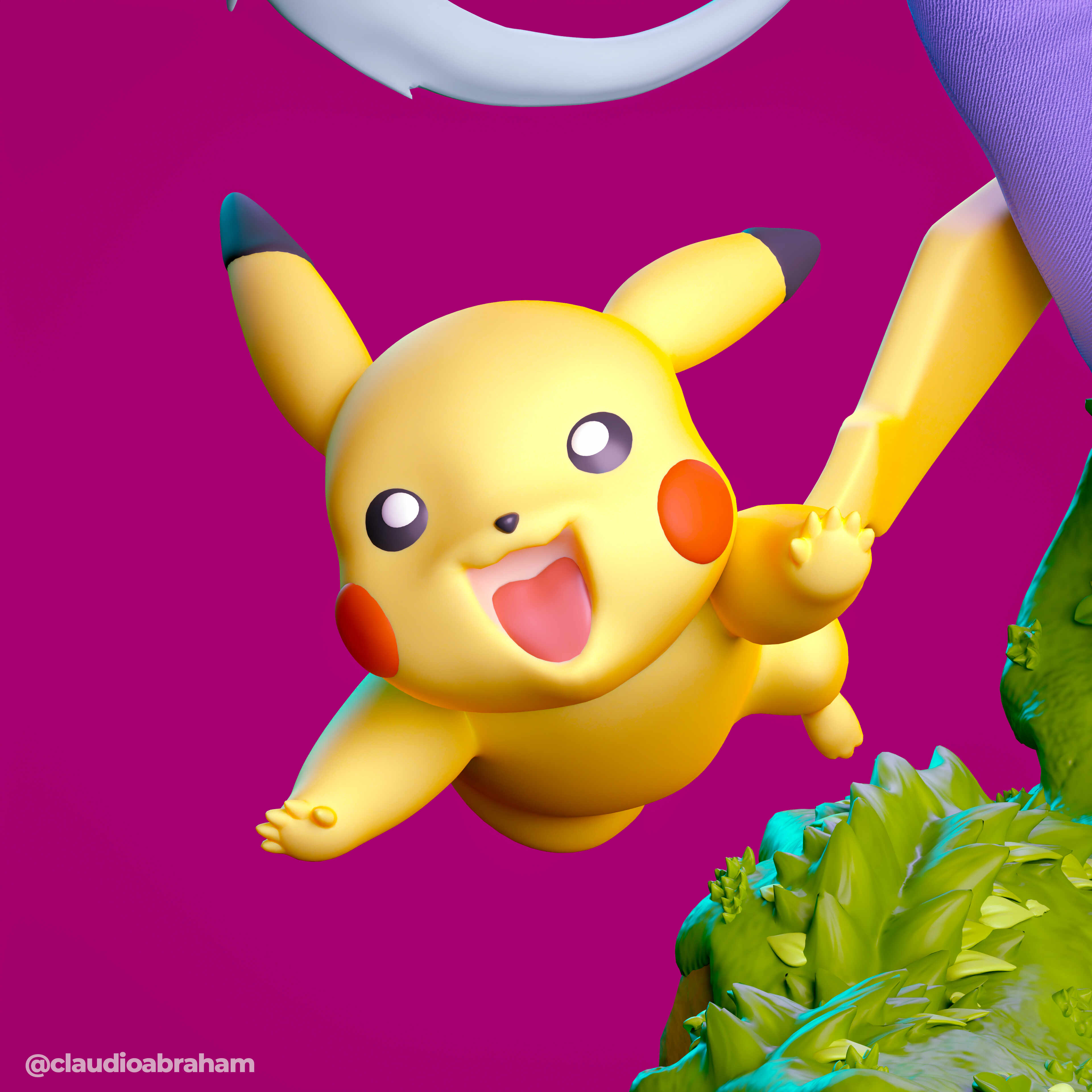 Pokemon - Ash and Pikachu Diorama - ZBrushCentral