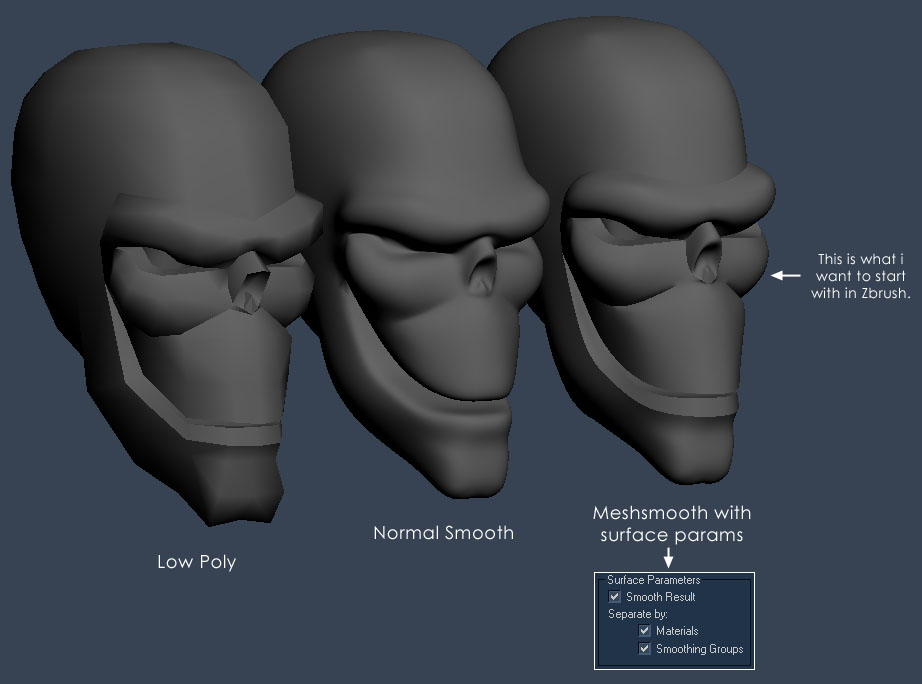 Subdivide while maintaining smoothing groups? - ZBrushCentral
