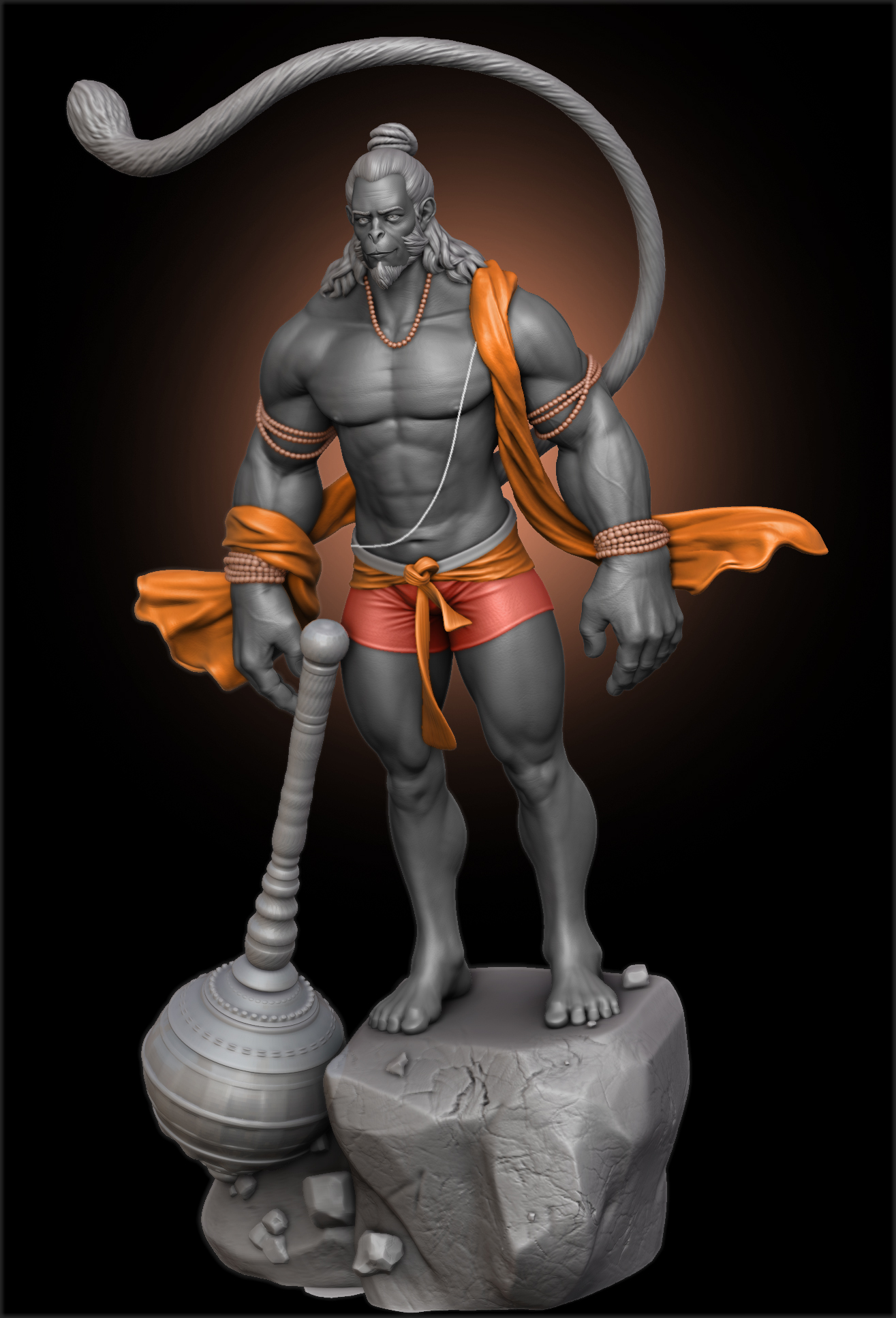 Hanumanji - ZBrushCentral