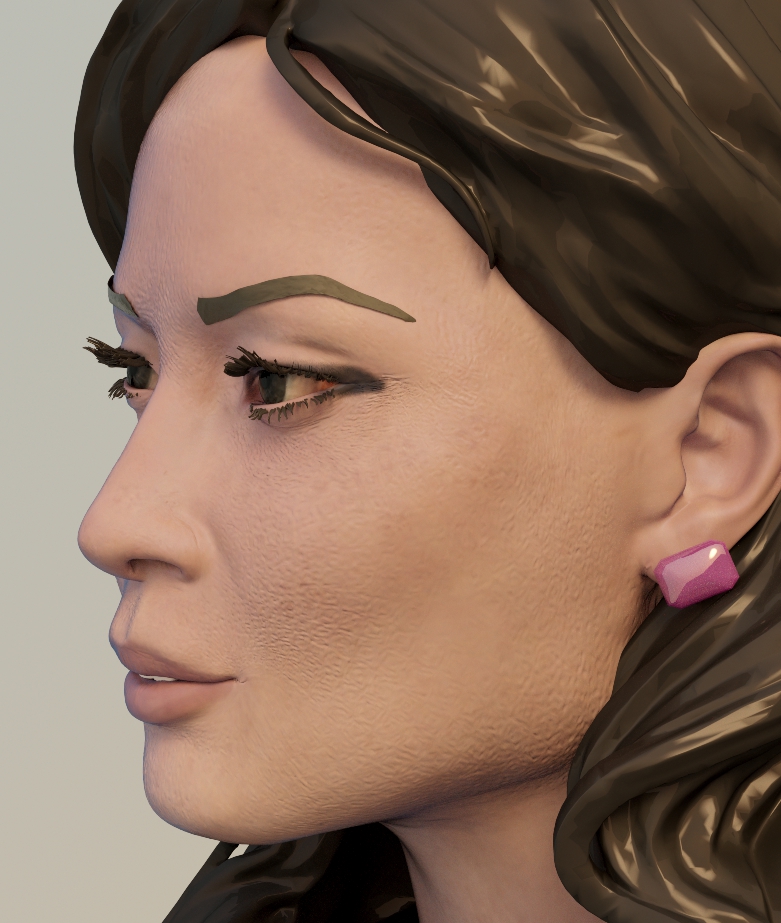 Lucy liu - ZBrushCentral