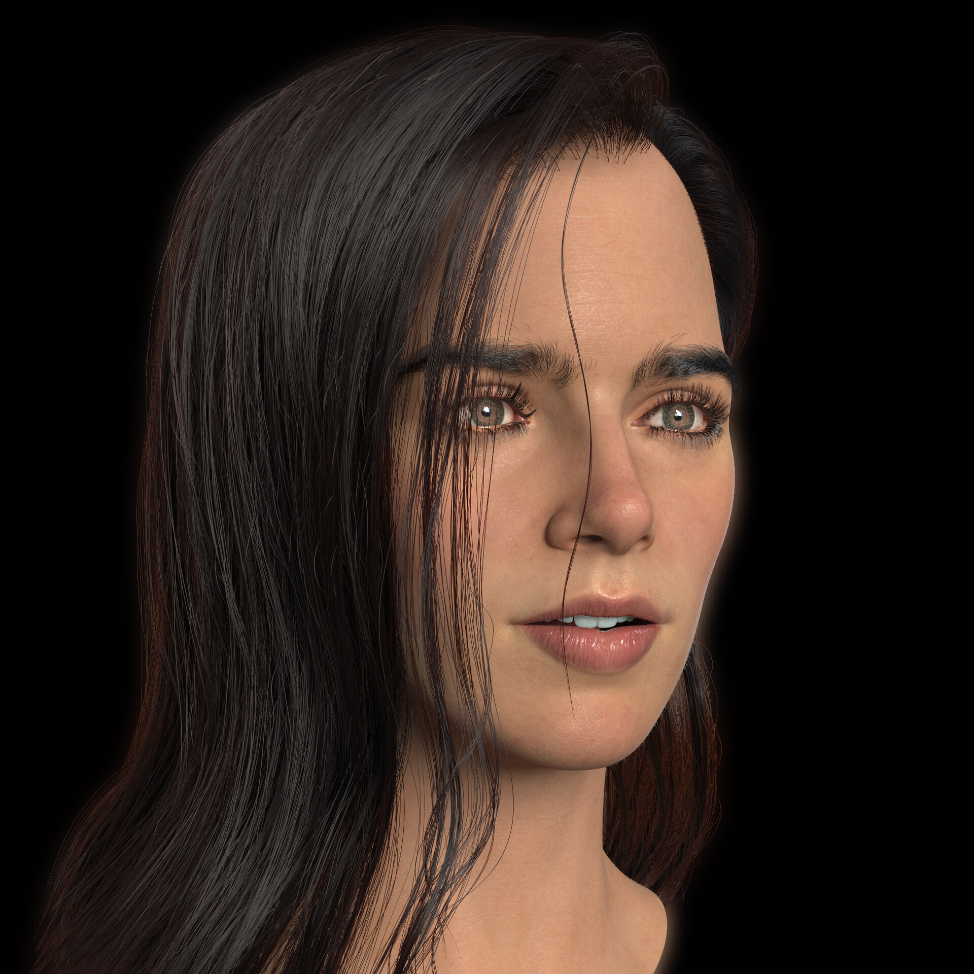 Lily Collins - ZBrushCentral