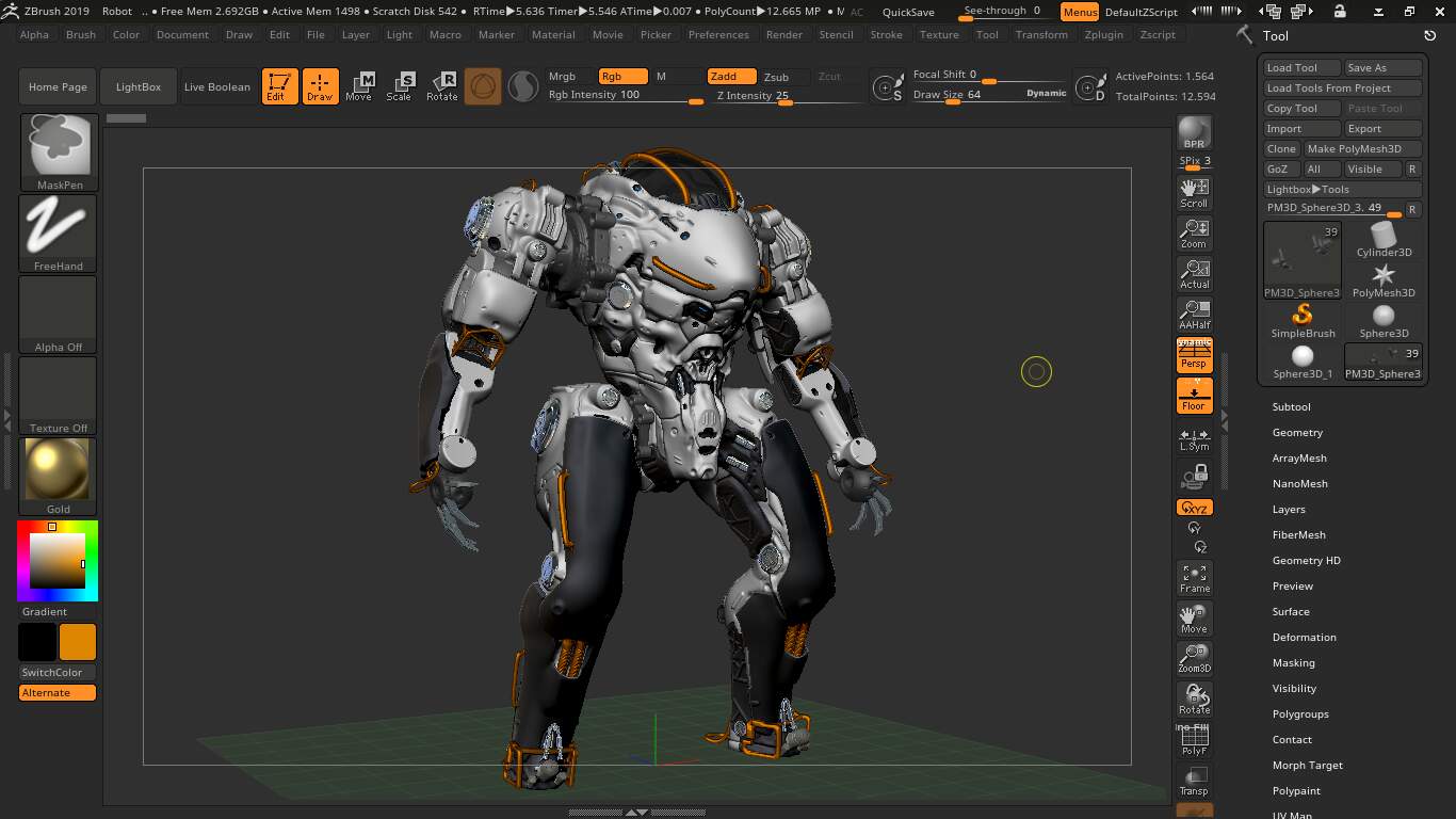 Mech Design - ZBrushCentral
