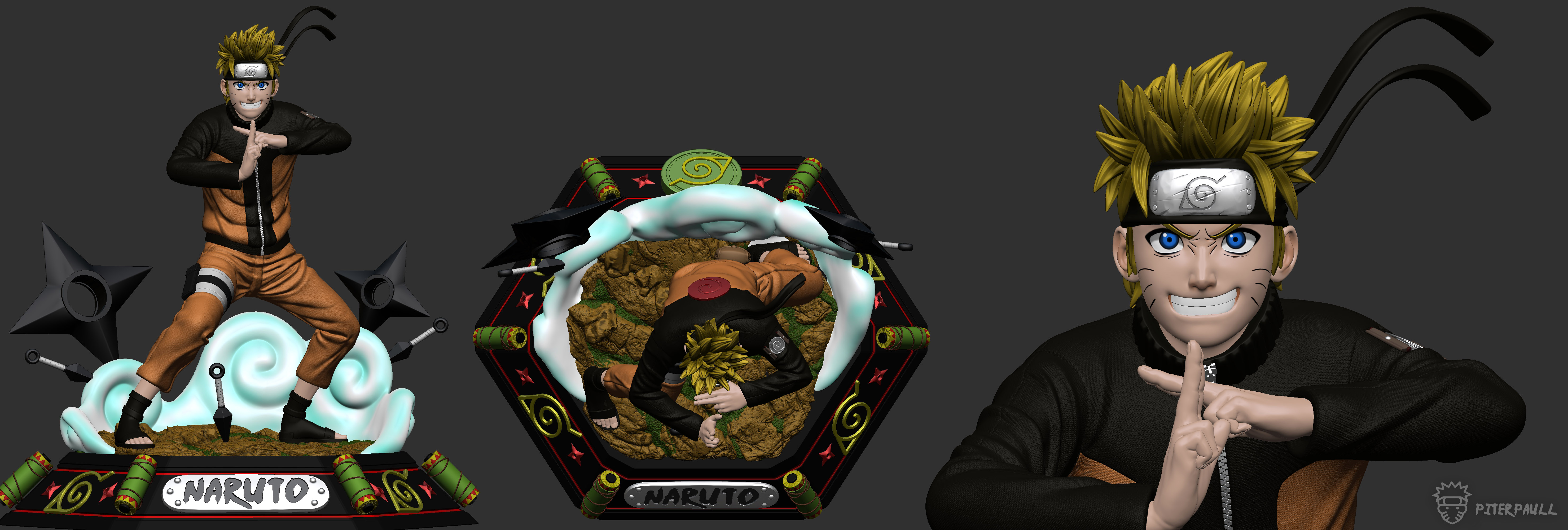 Collectible - Naruto Uzumaki Fan Art - Study - ZBrushCentral