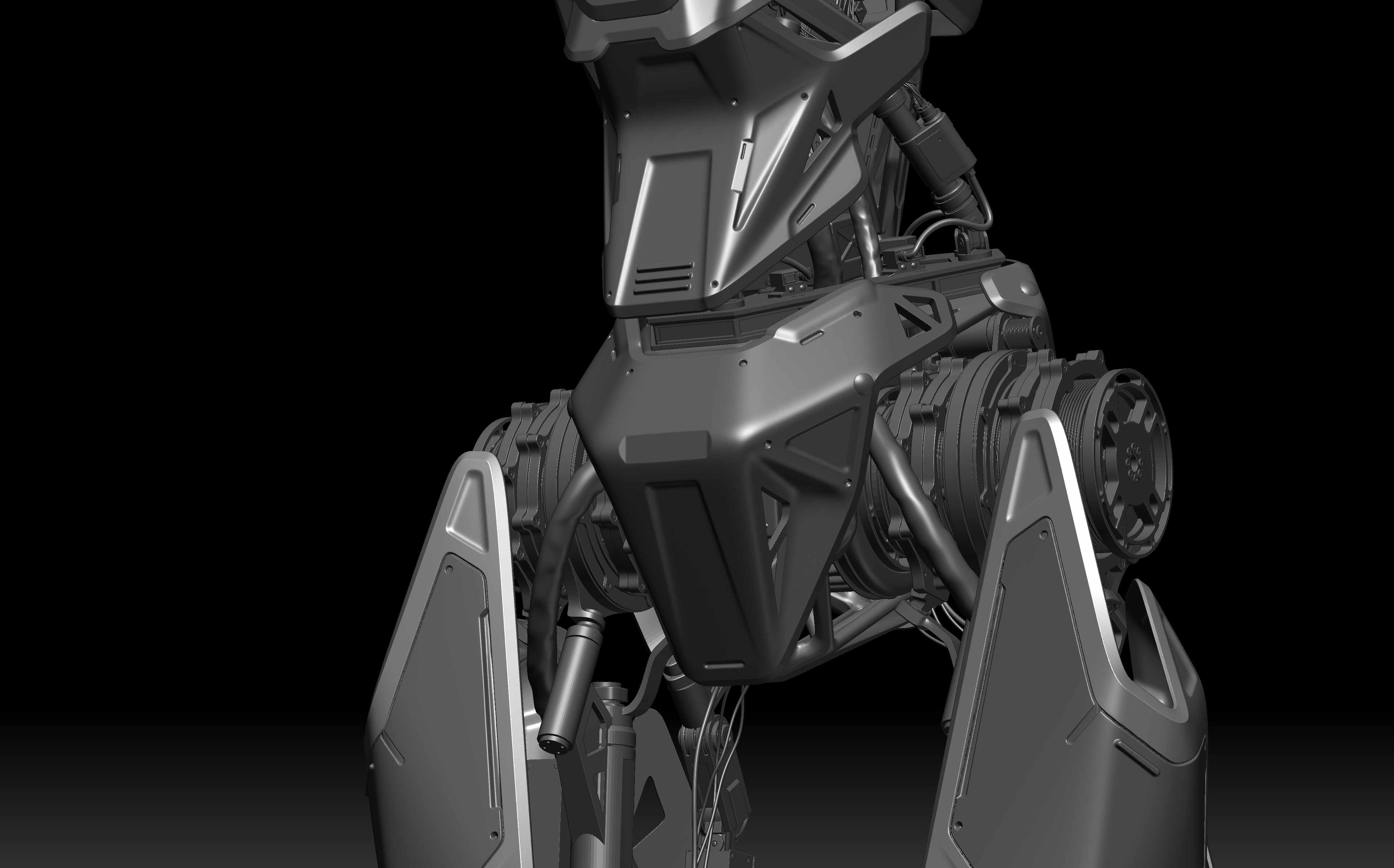 Nexgen Multi-functinal Droid - ZBrushCentral