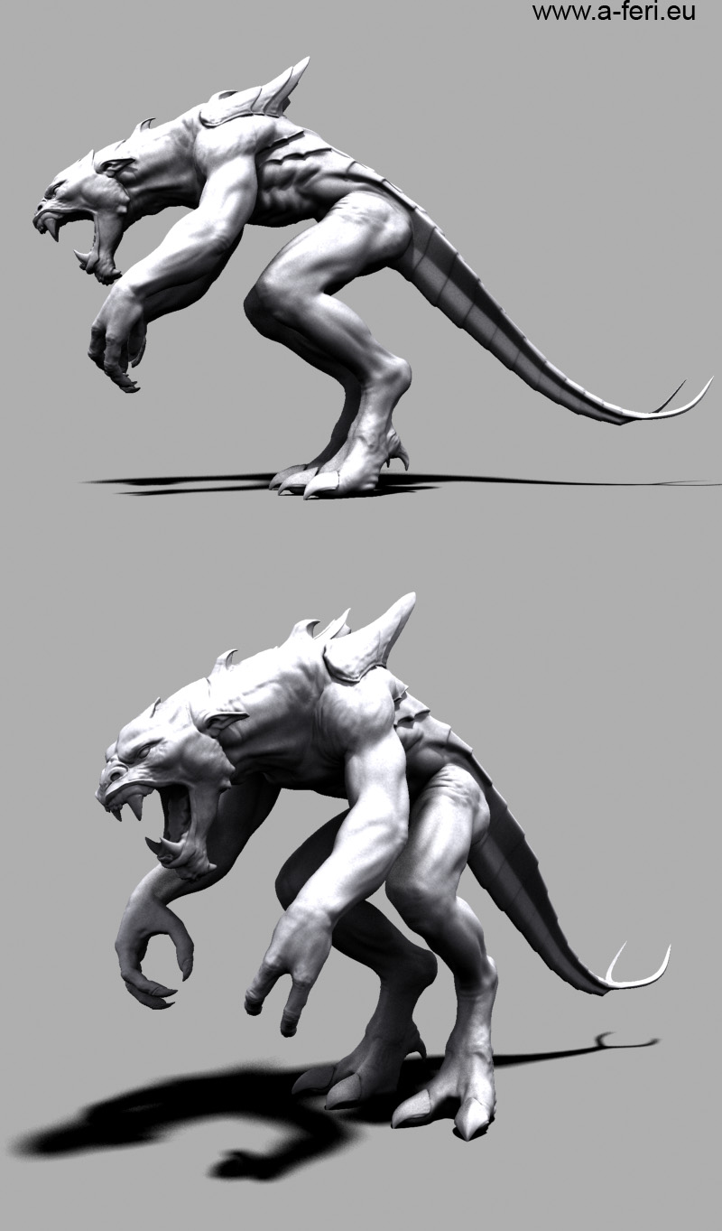 my last dragon model - ZBrushCentral