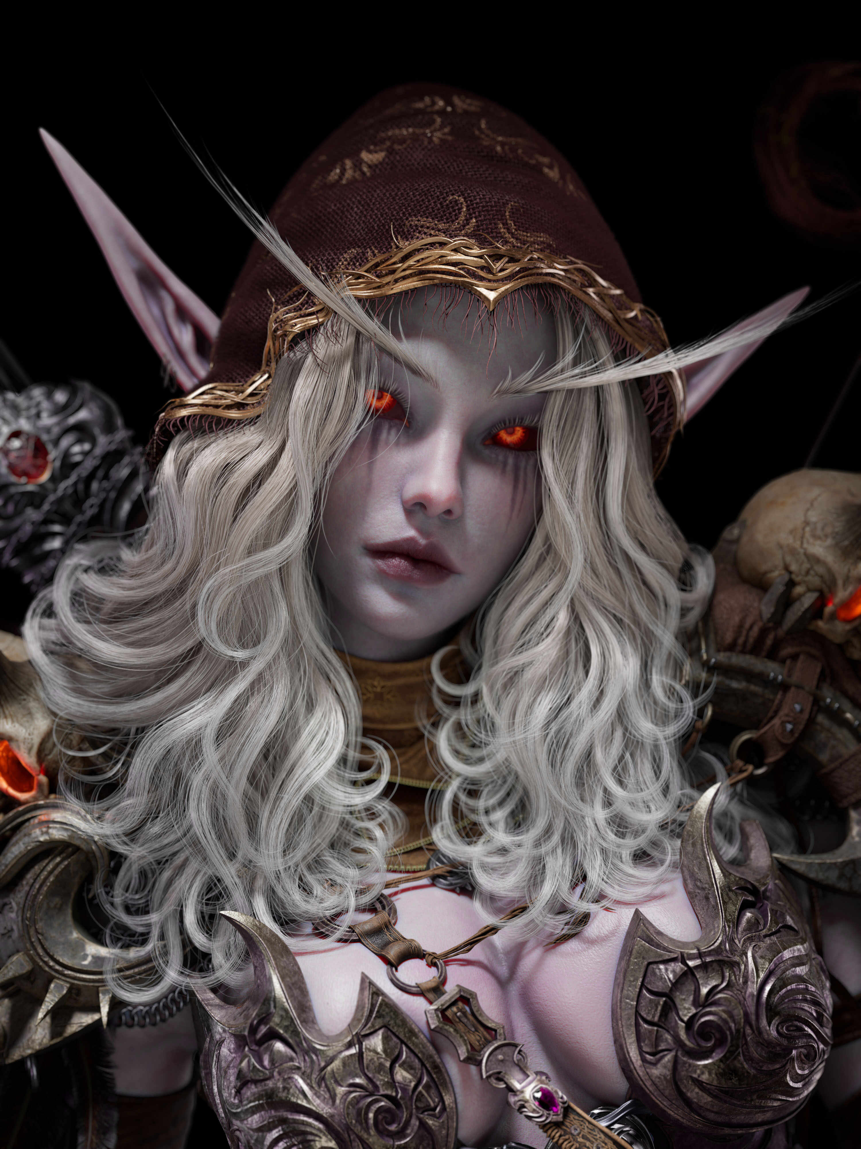 sylvanas windrunner artstation