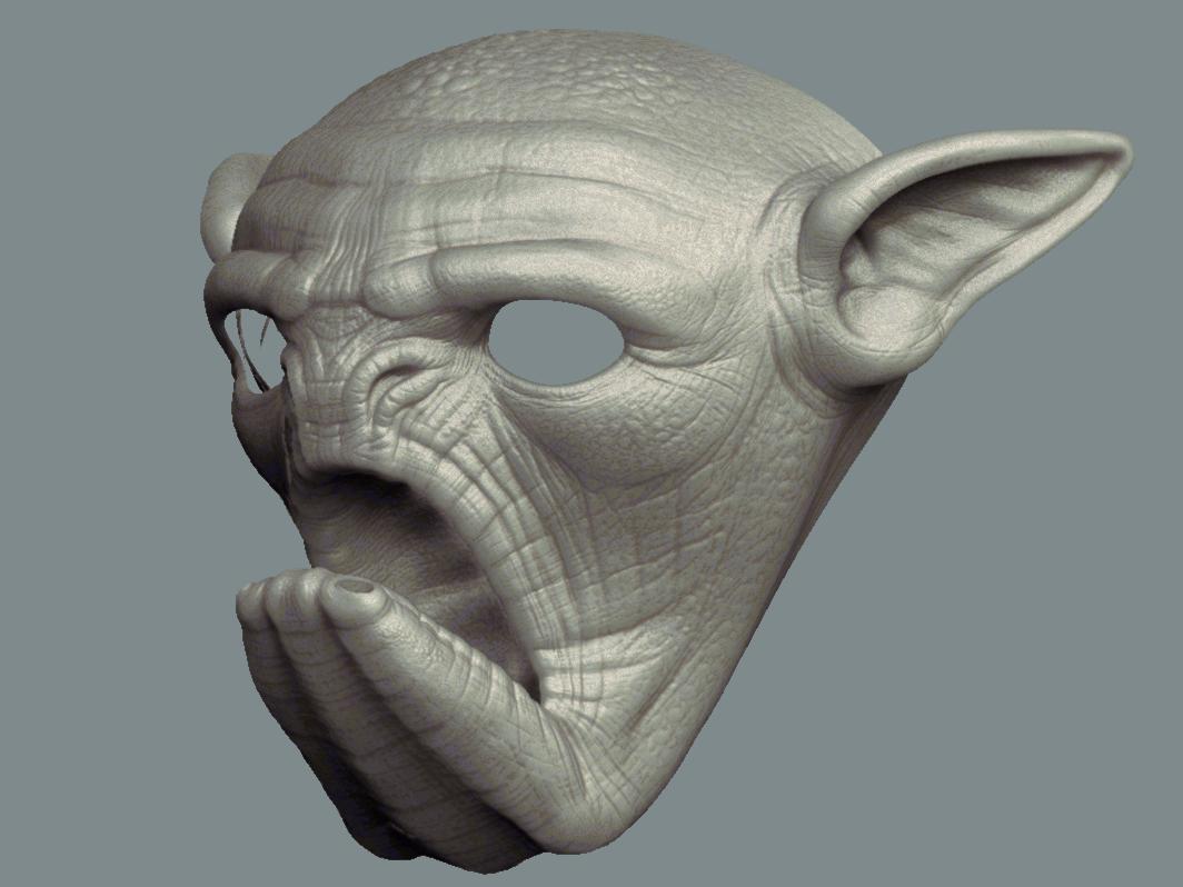 Troll-like creature in progress - ZBrushCentral