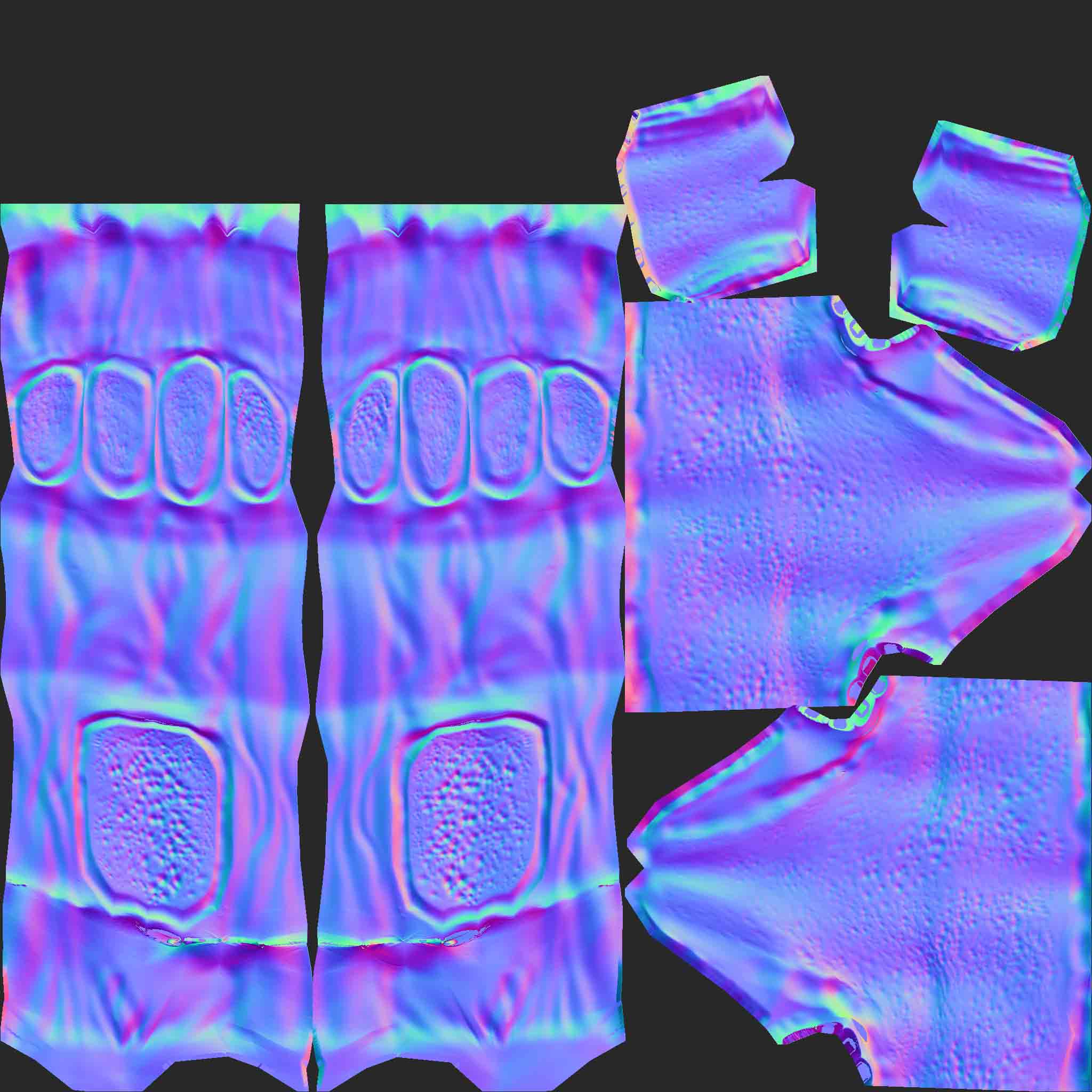 Normalmap problem - protruding and intruding details are reversed ...