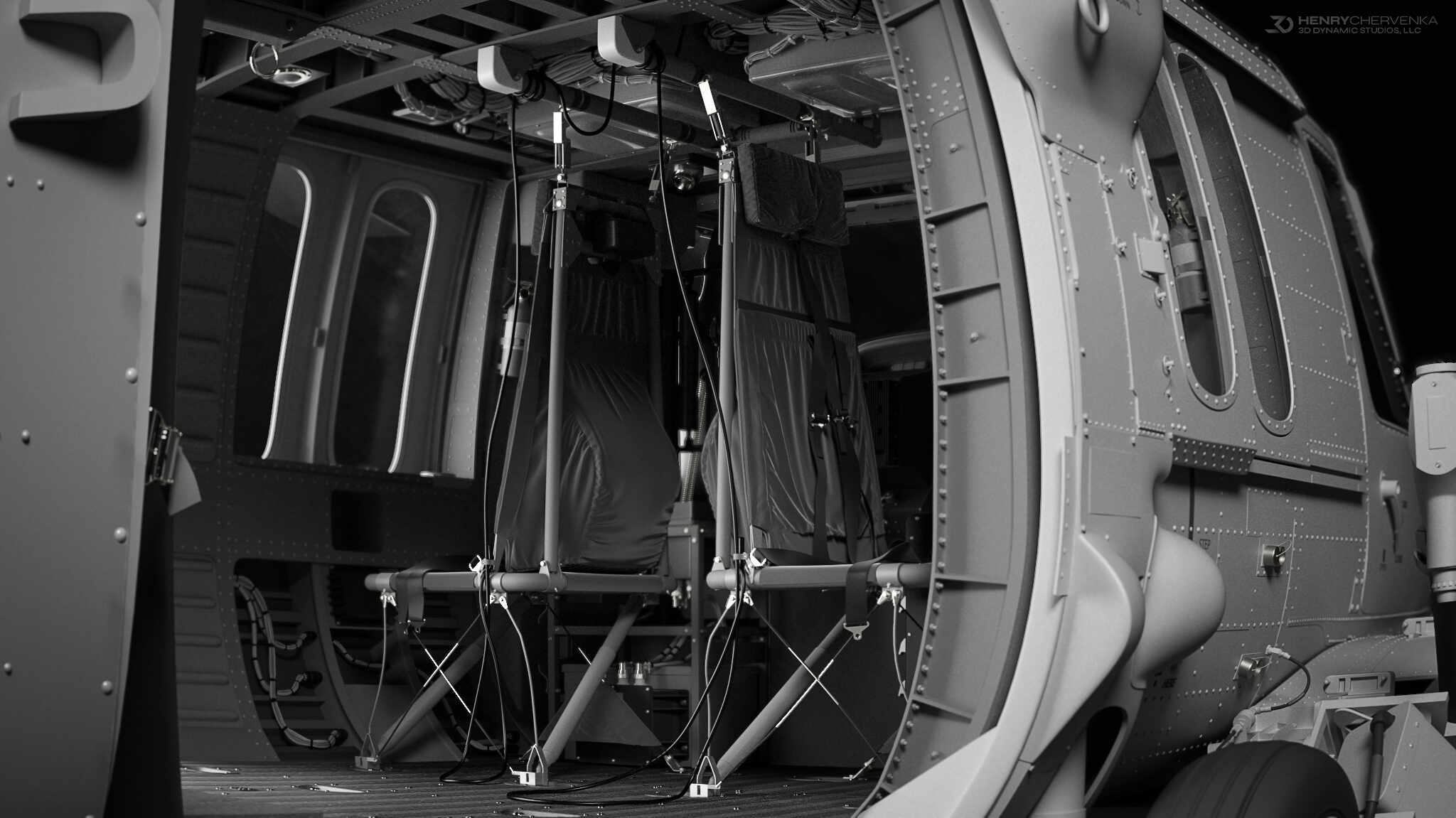 UH 60 Main Rotor - #70 by Henry_Chervenka - ZBrushCentral