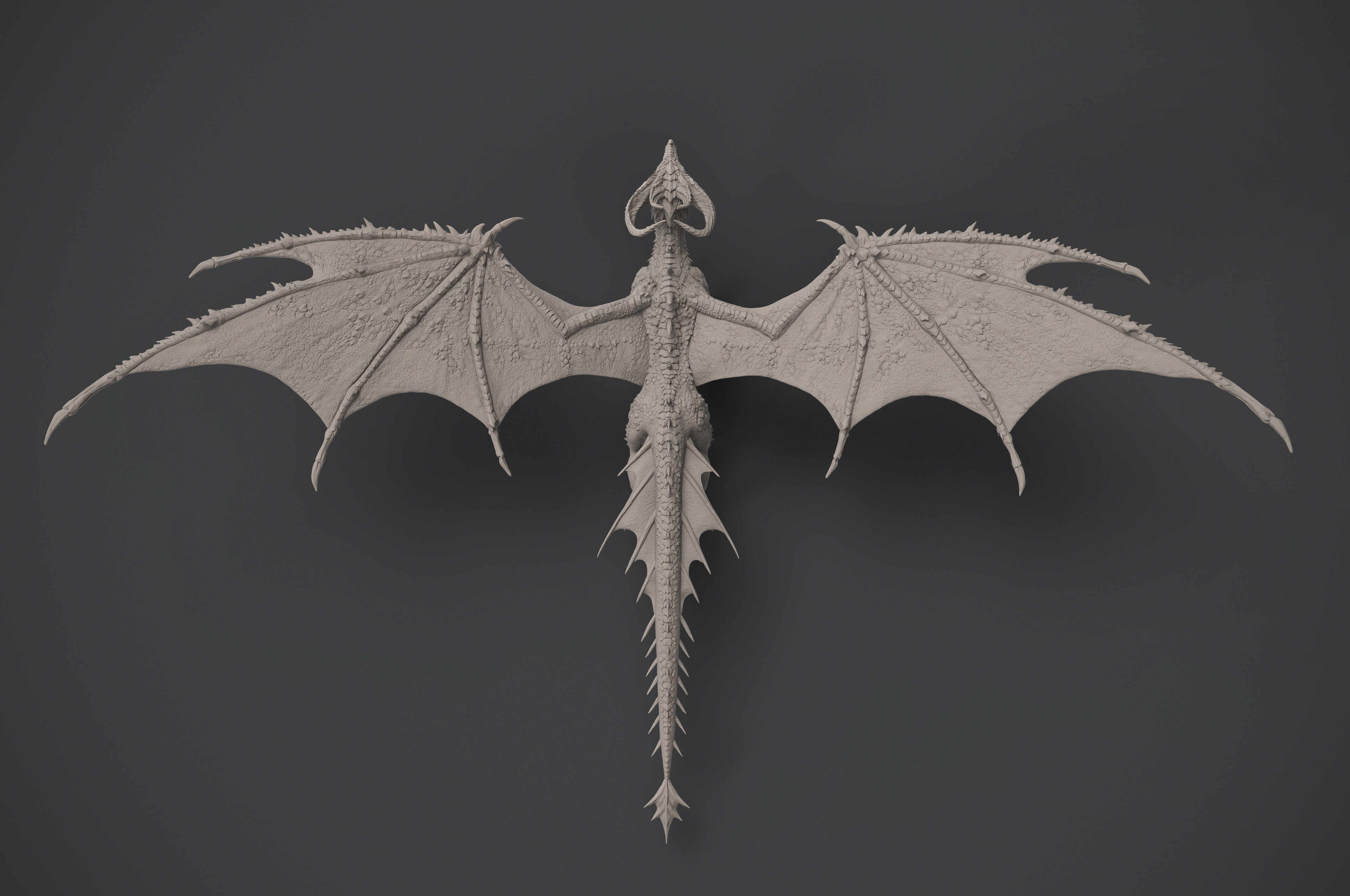 Dragon Practice with textures - ZBrushCentral