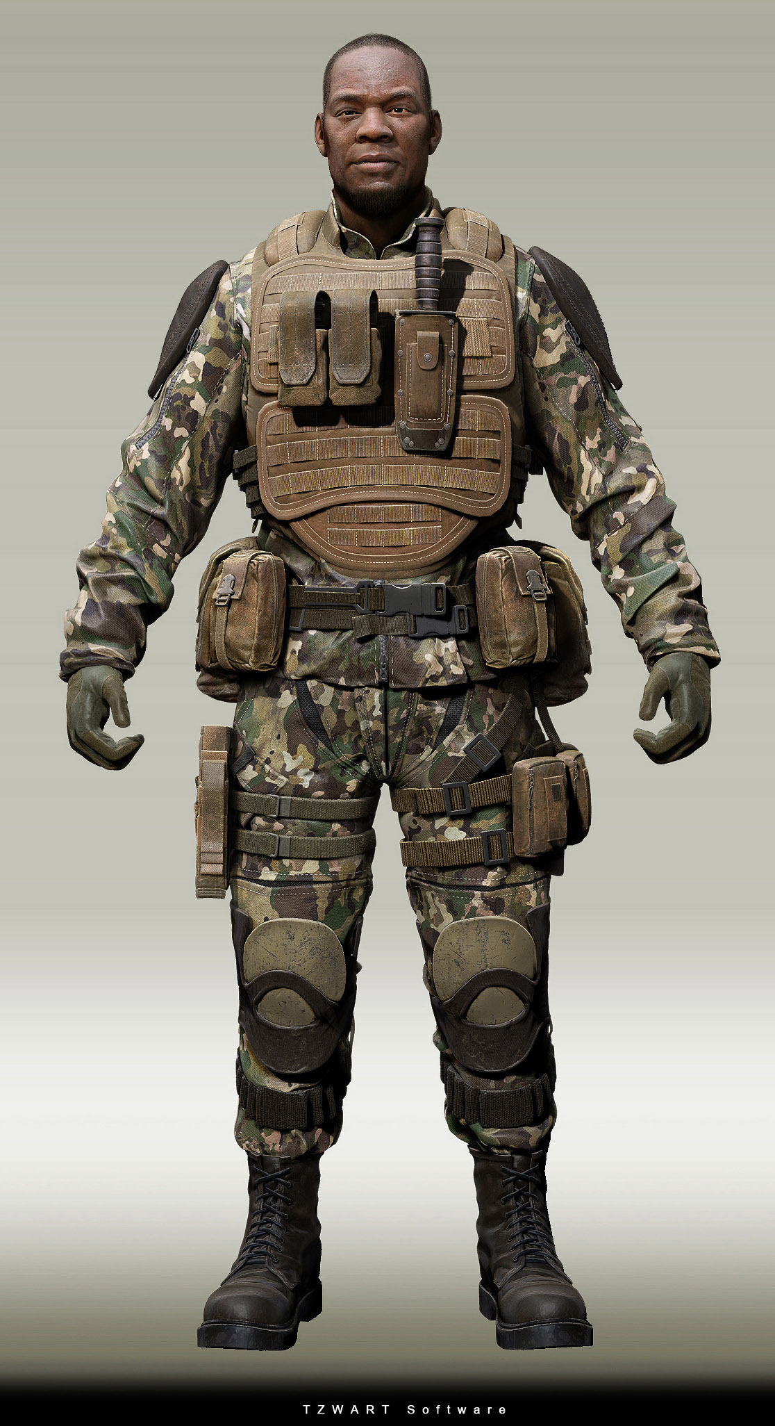 Training works-- soldirers for game!!!!!!!!! - ZBrushCentral