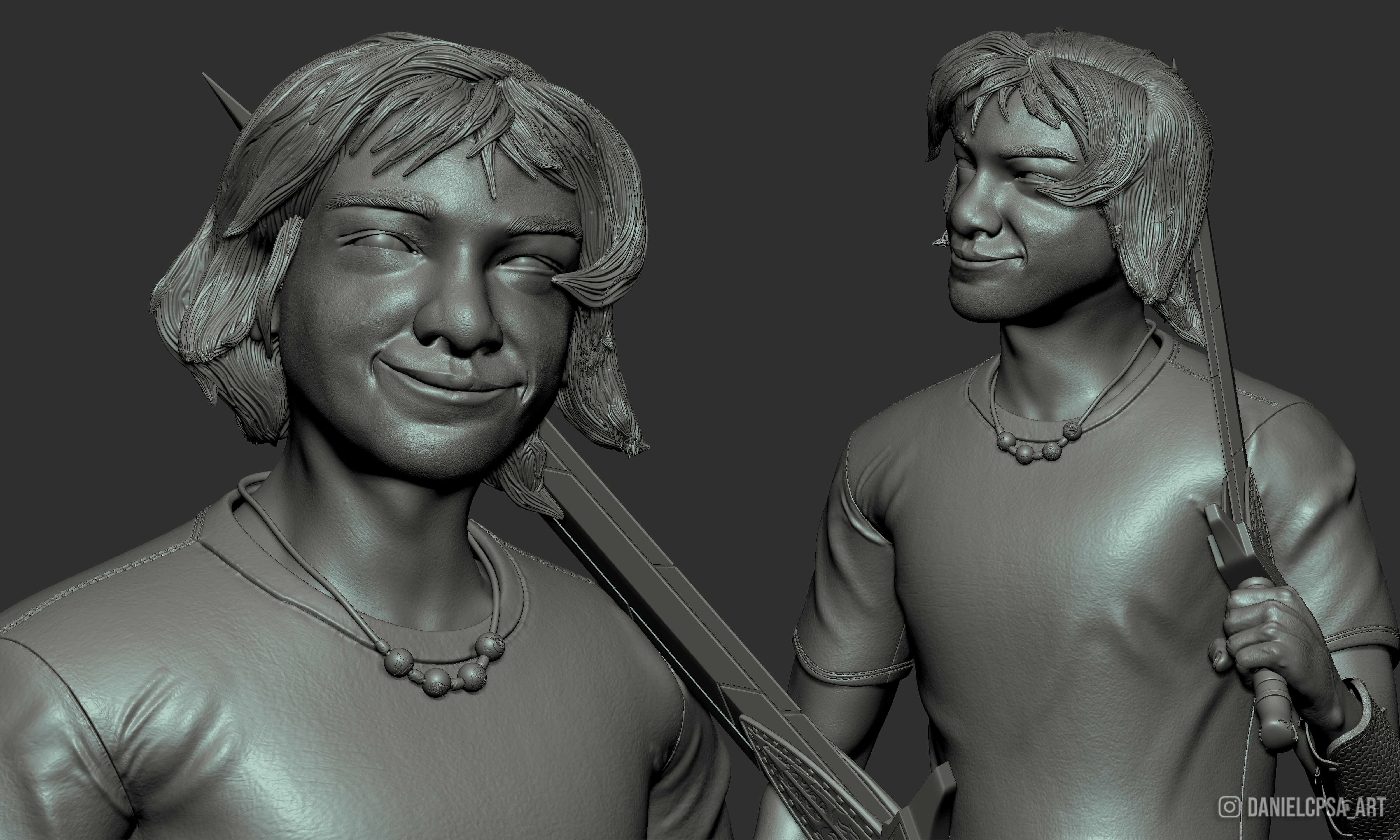 Percy Jackson, son of Poseidon - ZBrushCentral