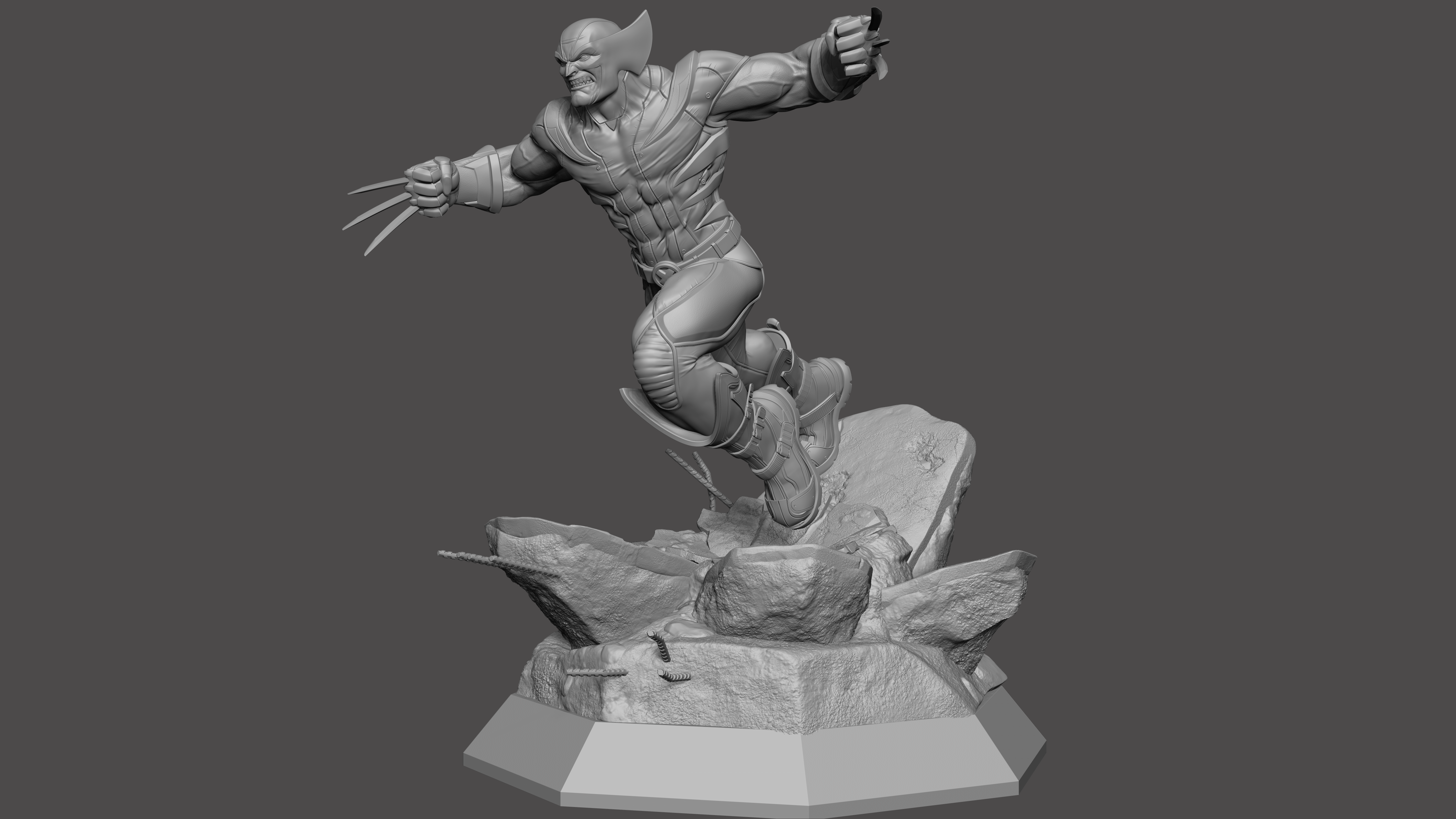 Wolverine Fan Art - ZBrushCentral