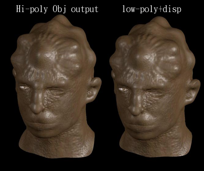 Zbrush displacement export scale problem - ZBrushCentral
