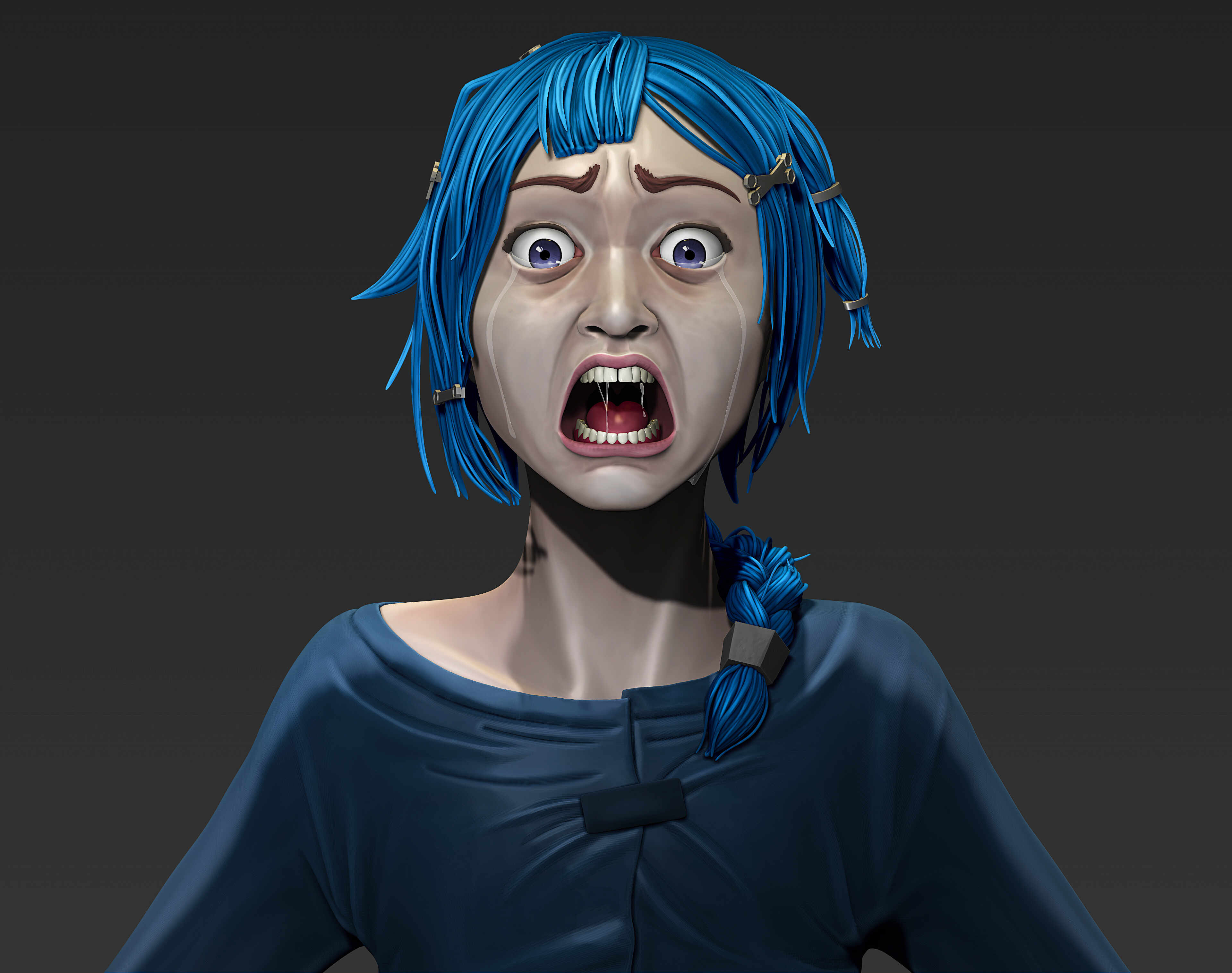 Jinx/Powder fanart! - ZBrushCentral