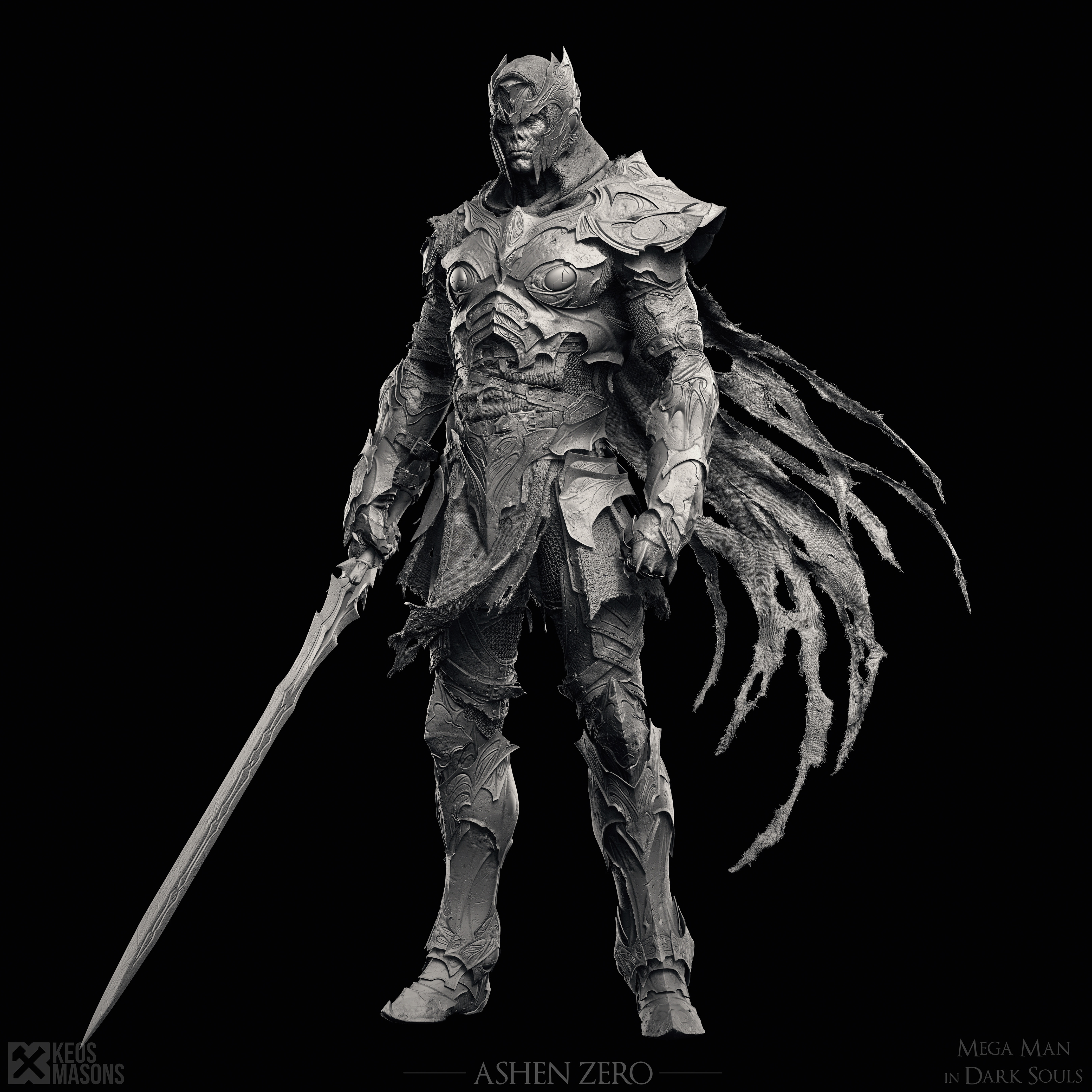 Ashen Zero - Print Prototype - ZBrushCentral