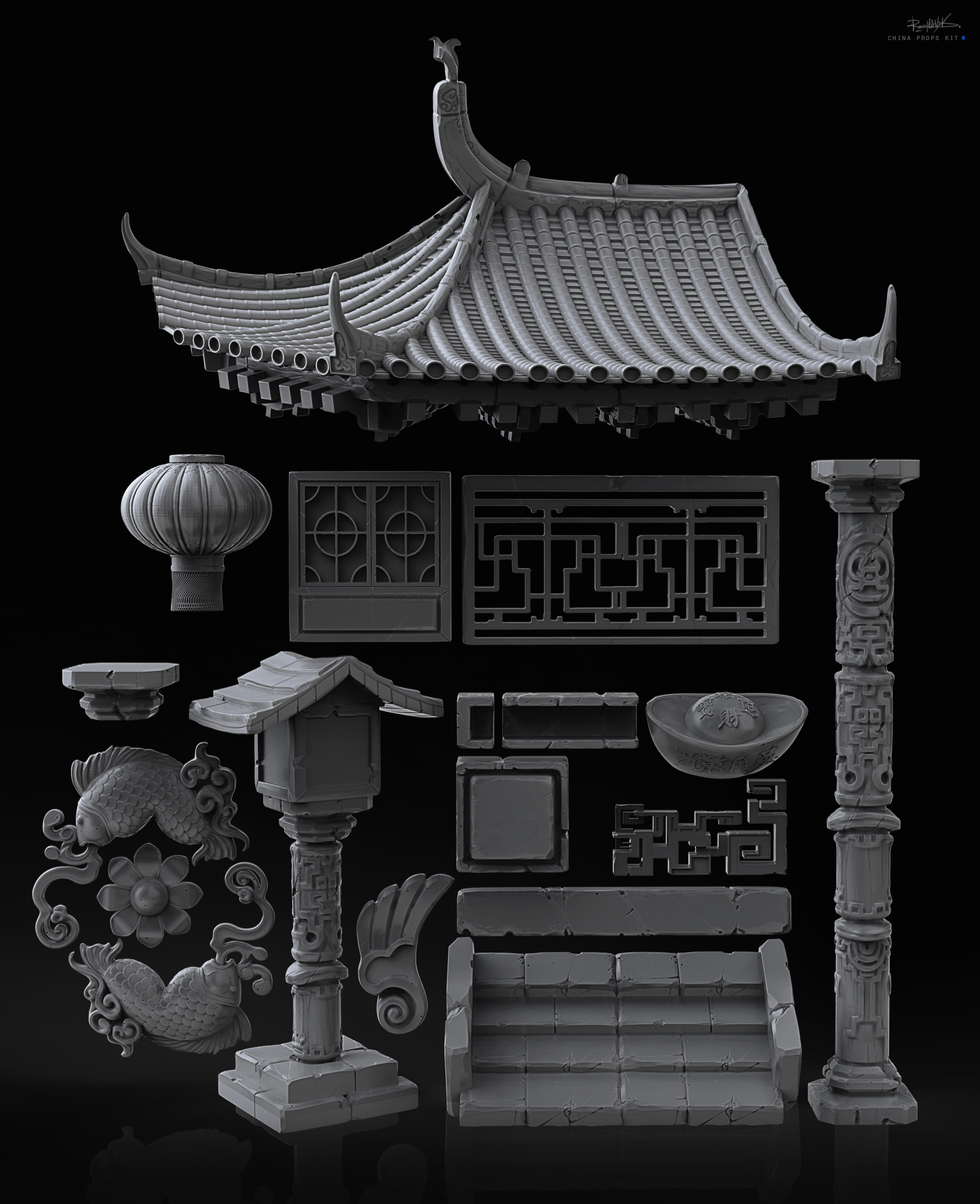 Chinese pack - ZBrushCentral