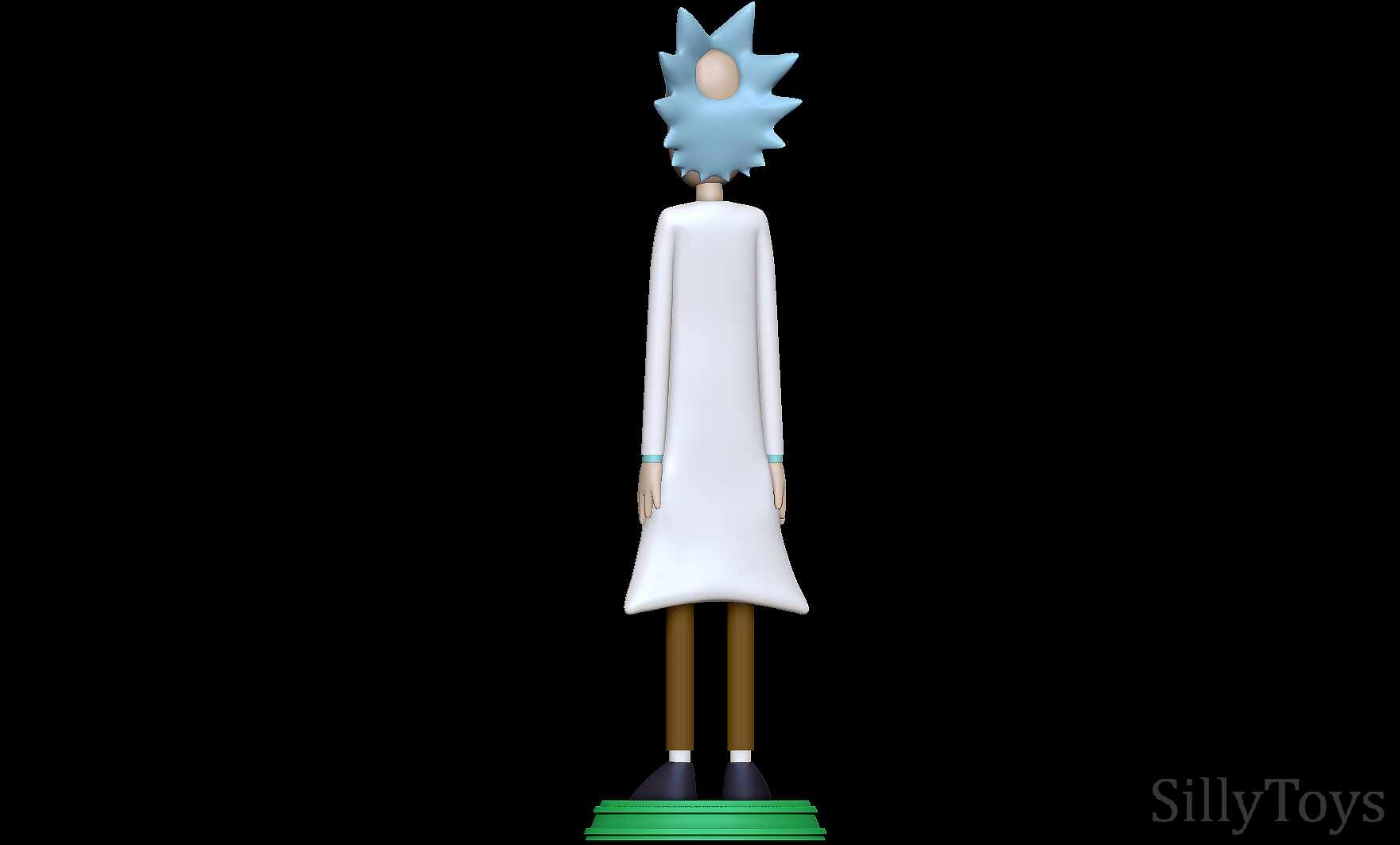 Rick Sanchez - Rick and Morty 3D print model - ZBrushCentral