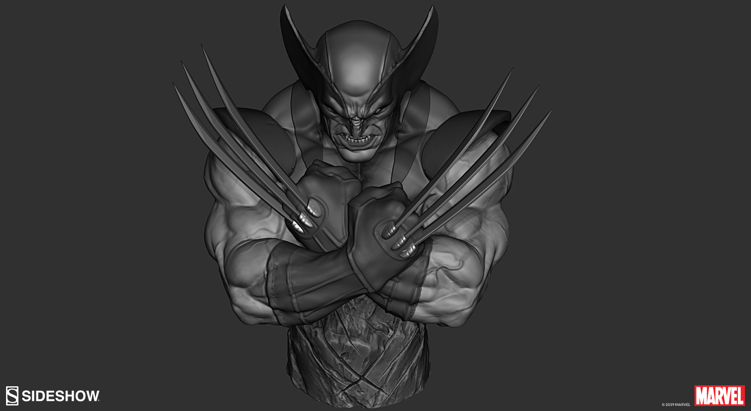 Wolverine Bust 1/3_Sideshow Collectibles - ZBrushCentral