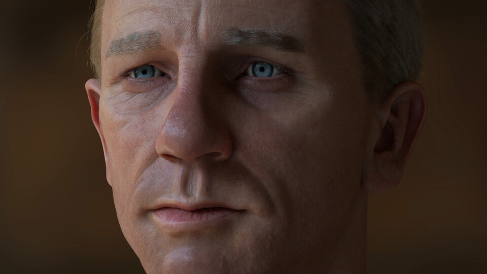 Daniel Craig/James Bond 3D Study - ZBrushCentral