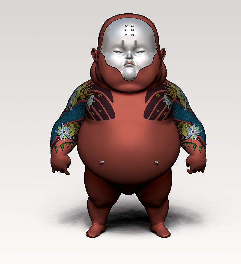 Fat Baby Boto - ZBrushCentral
