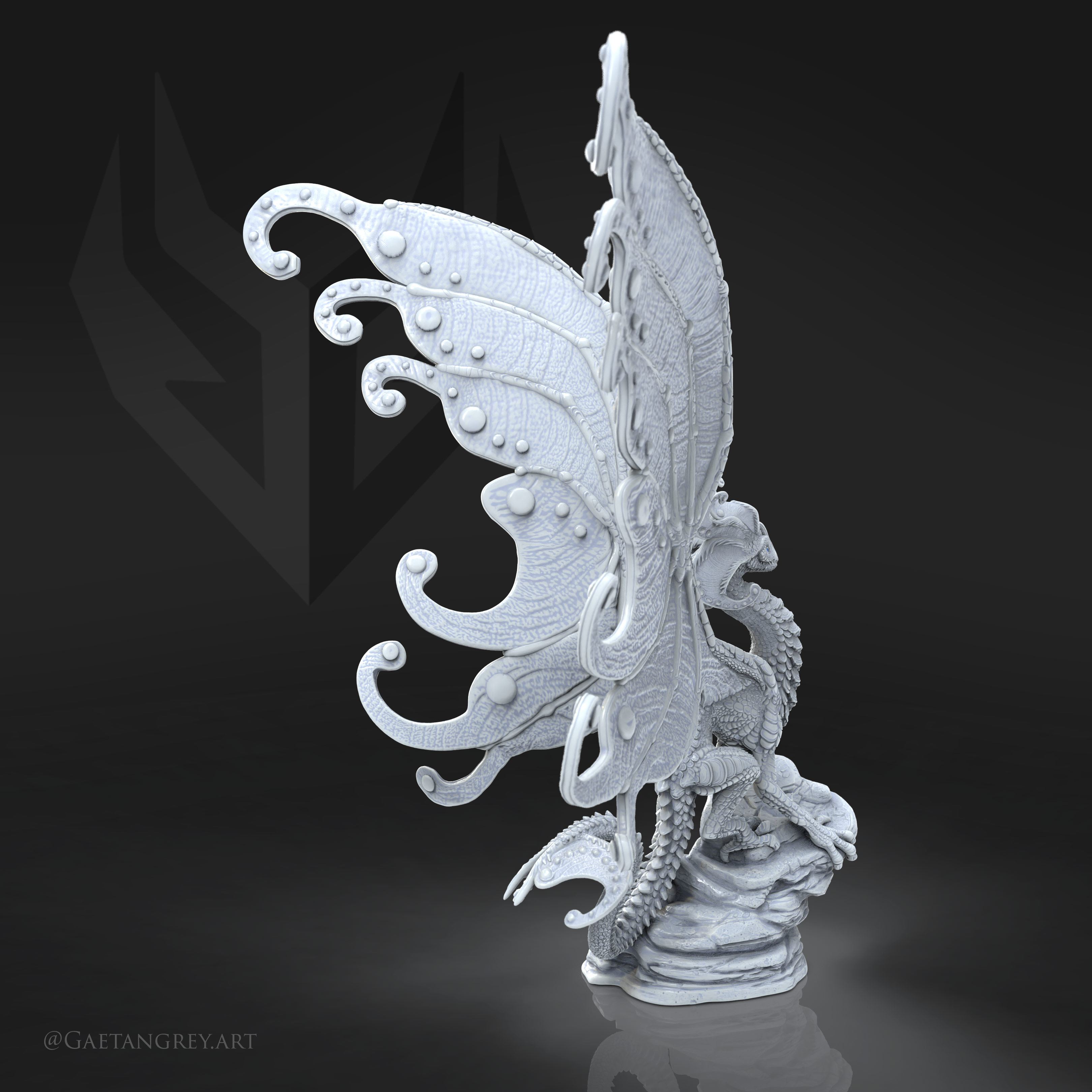 Faerie Dragon Sculpt (Miniature) - ZBrushCentral