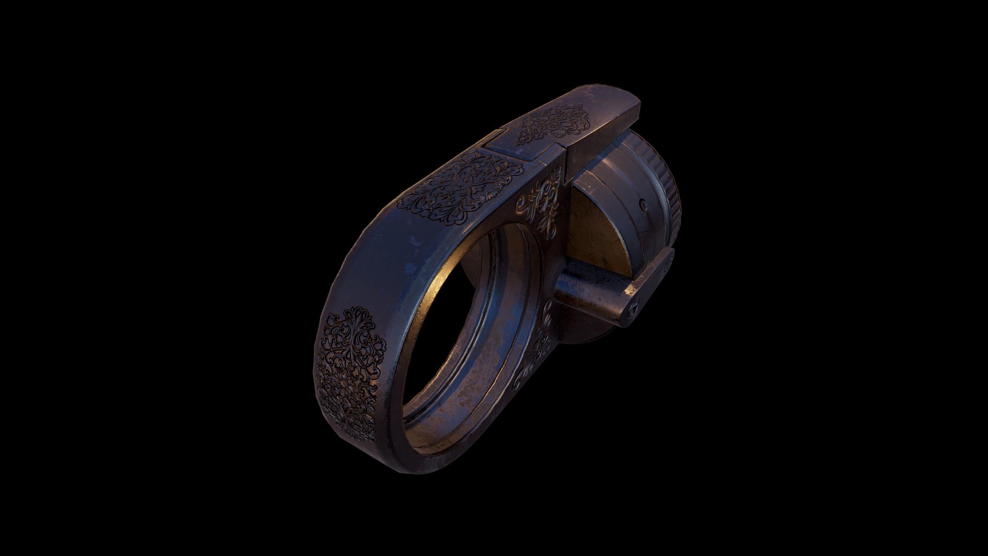 Victorian era Pistol Ring - ZBrushCentral