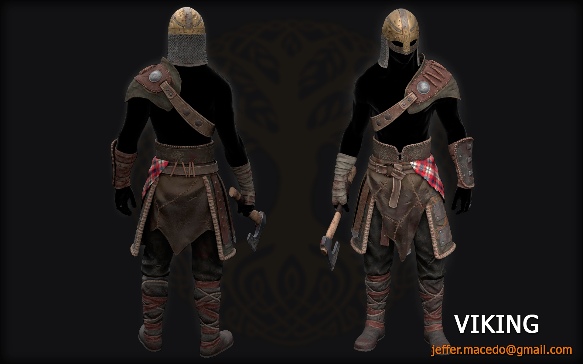 VIKING | Game character - ZBrushCentral