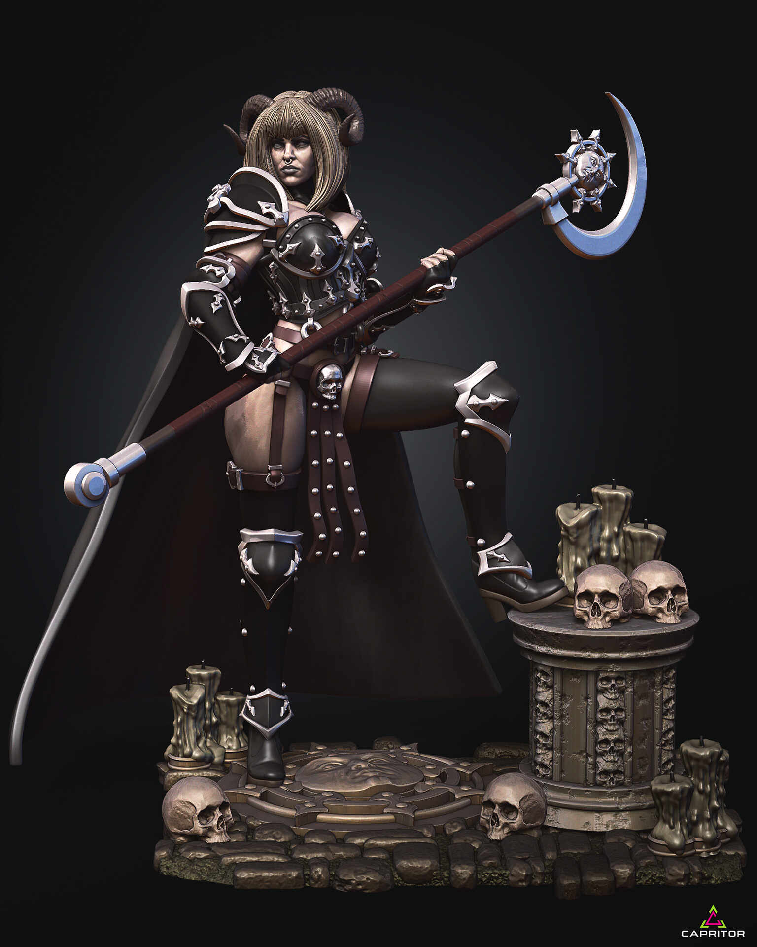 "Demonika" 75mm Miniature - ZBrushCentral