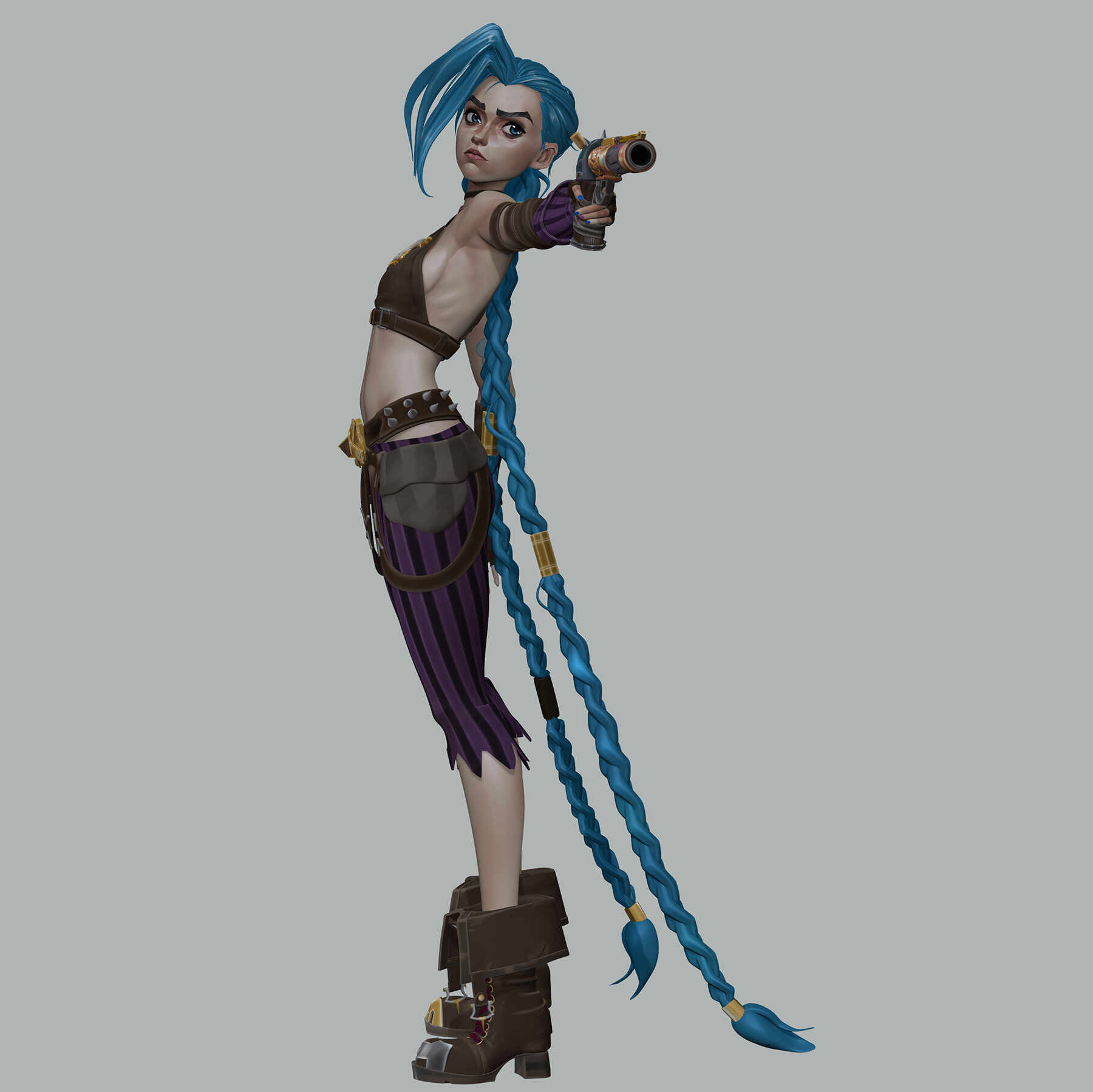 Jinx fanart - ZBrushCentral