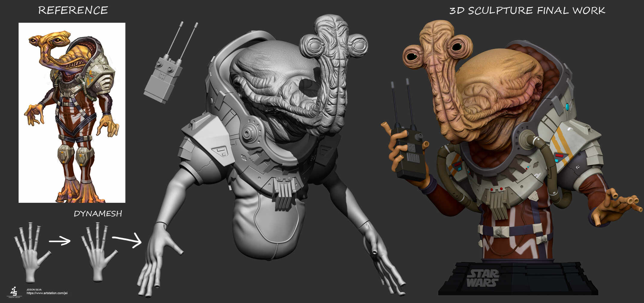 Ithorian - Star Wars - ZBrushCentral