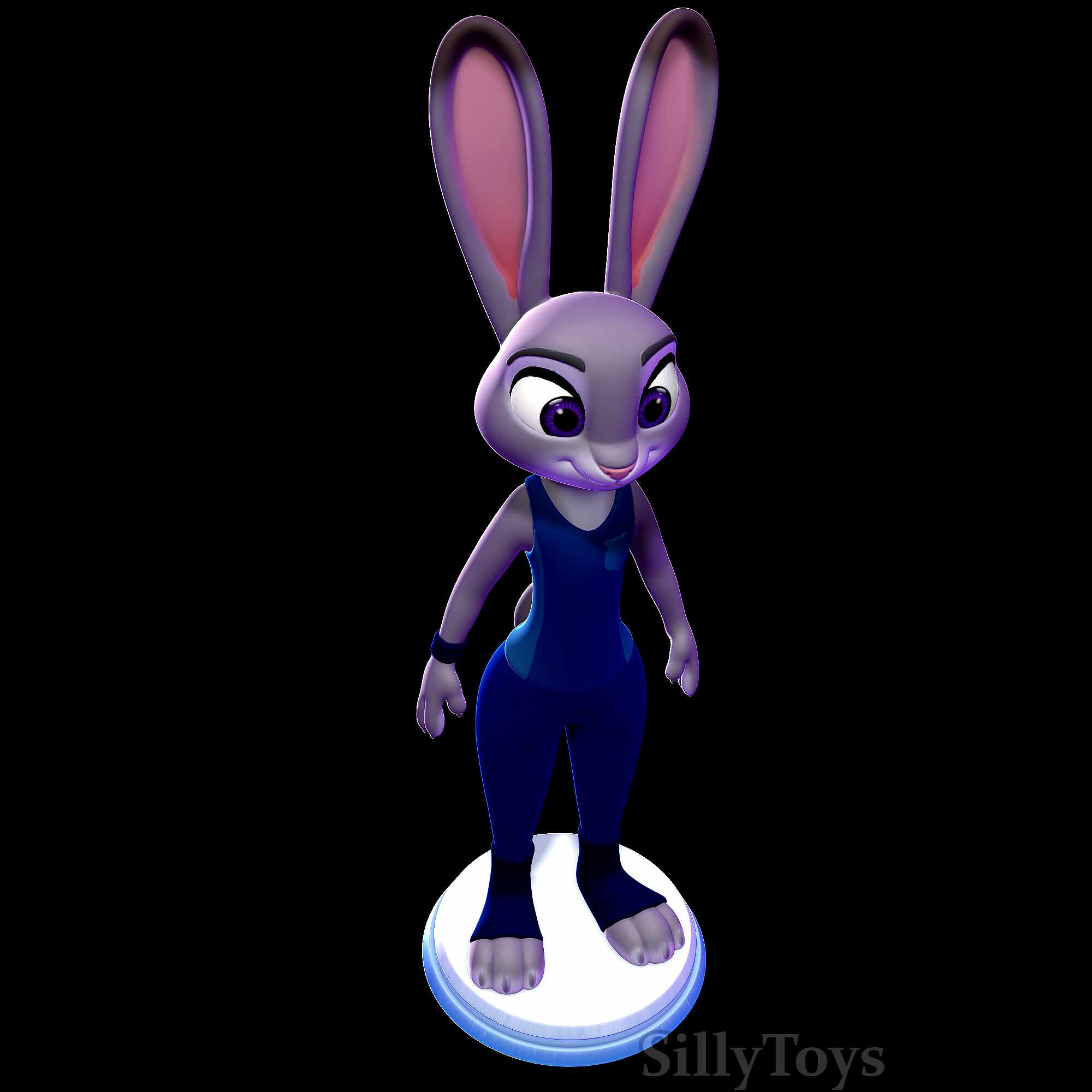 Judy Hopps - Training outfit 3D print model - ZBrushCentral