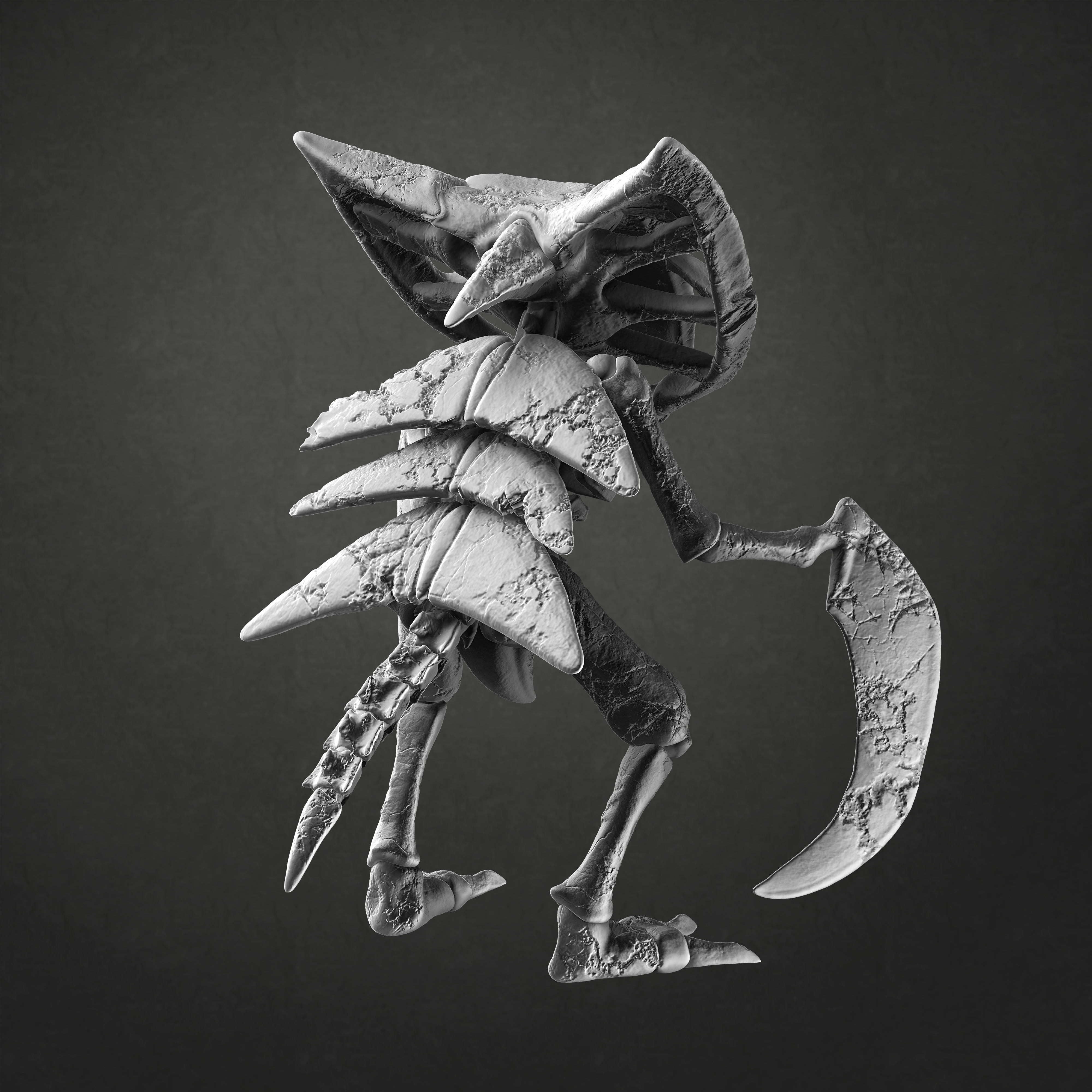 Fossil of Kabutops - ZBrushCentral