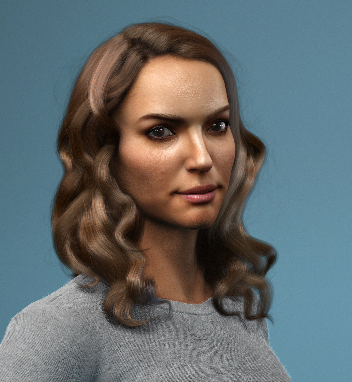 Natalie(Portrait) - ZBrushCentral