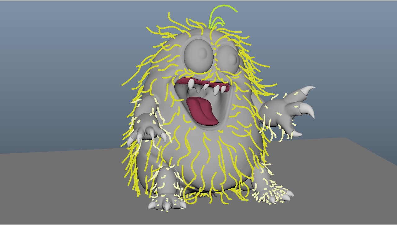 W.I.P - Cute fluffy creature - ZBrushCentral