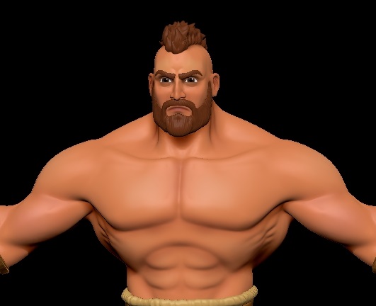 Kerr, the 3.75 inches action figure - ZBrushCentral