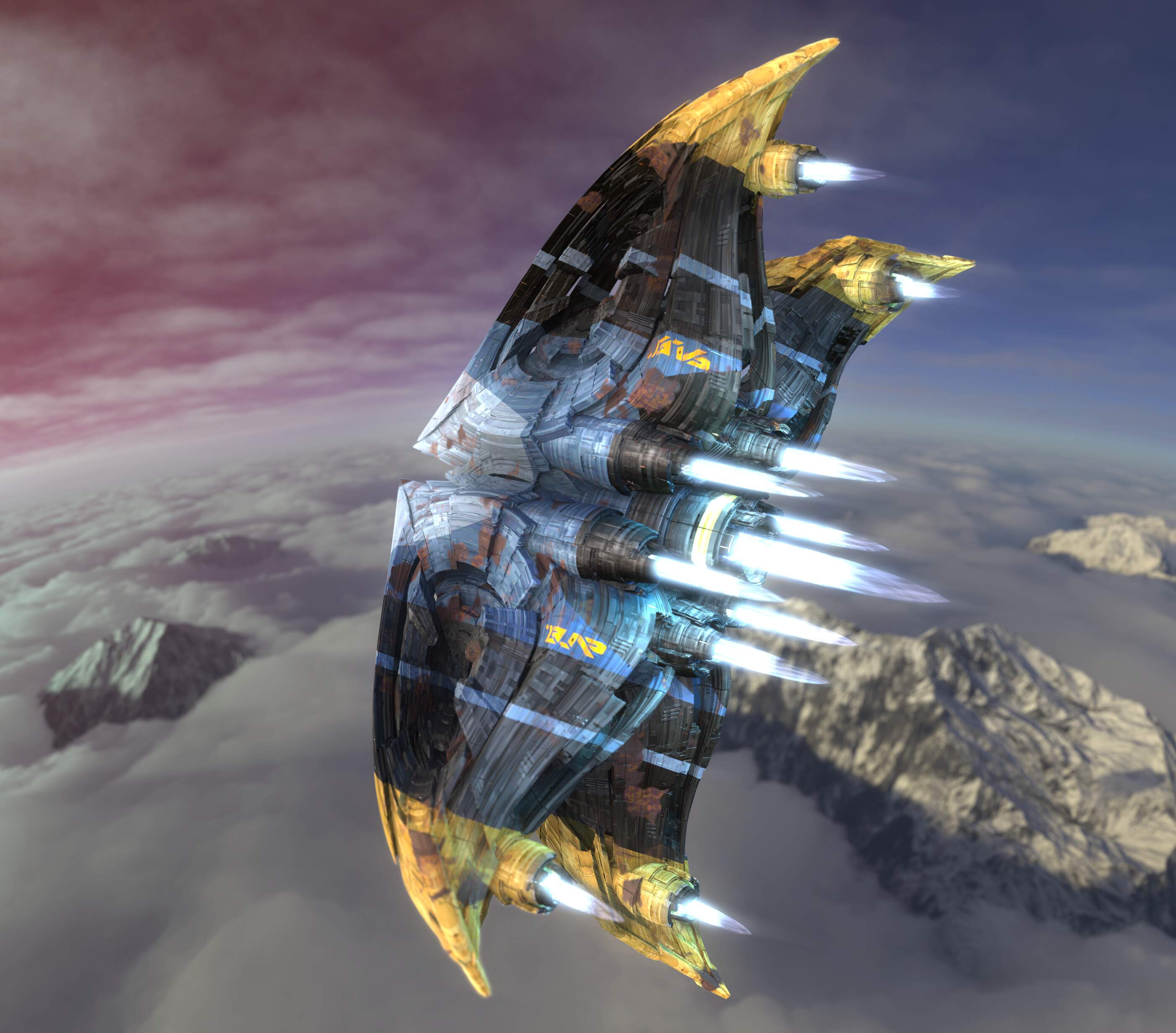 Futuristic space craft wip - ZBrushCentral