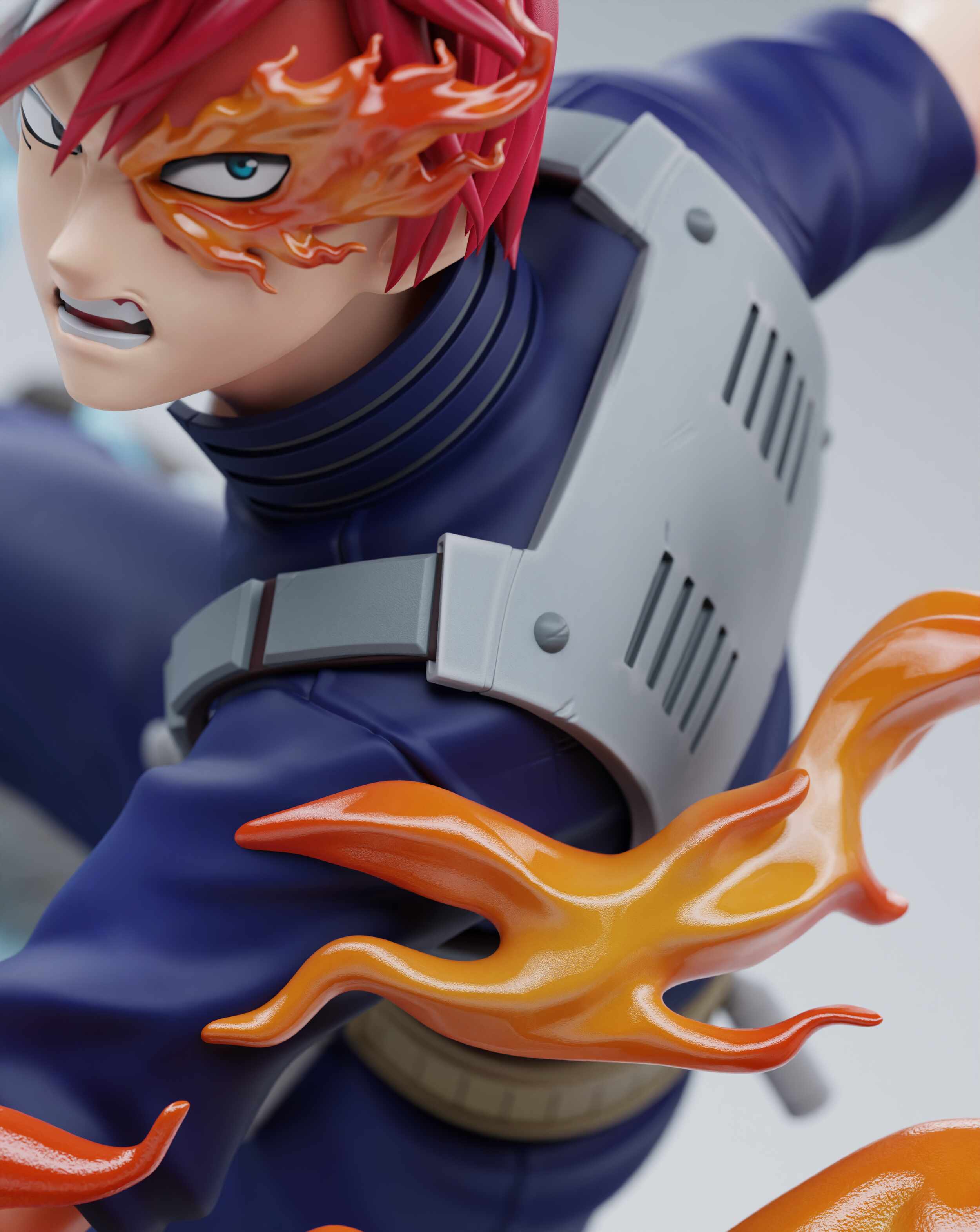 Shoto Todoroki Fanart - ZBrushCentral