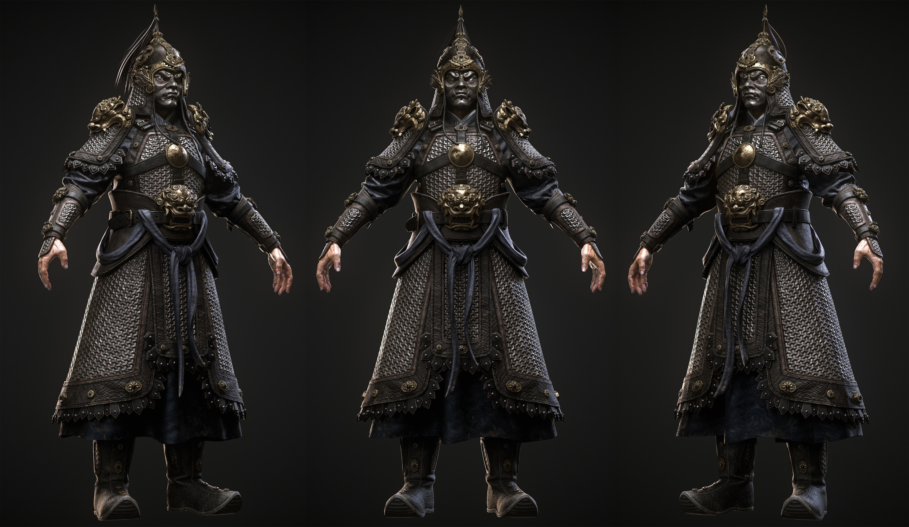 平同学-Student Game model 游戏模型 - ZBrushCentral