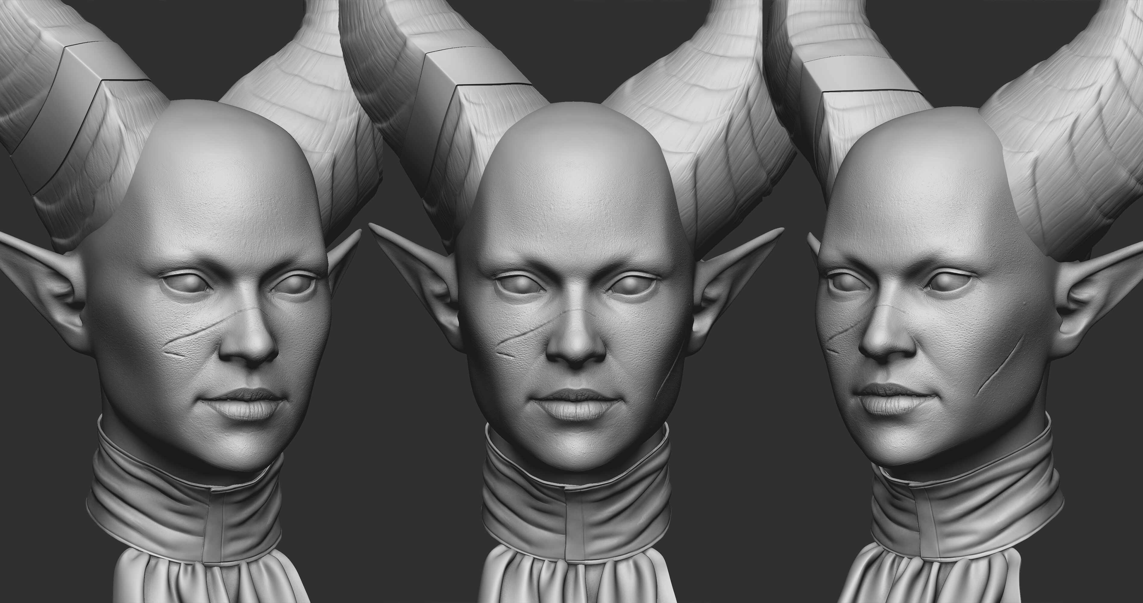 Big Game Huntress - ZBrushCentral