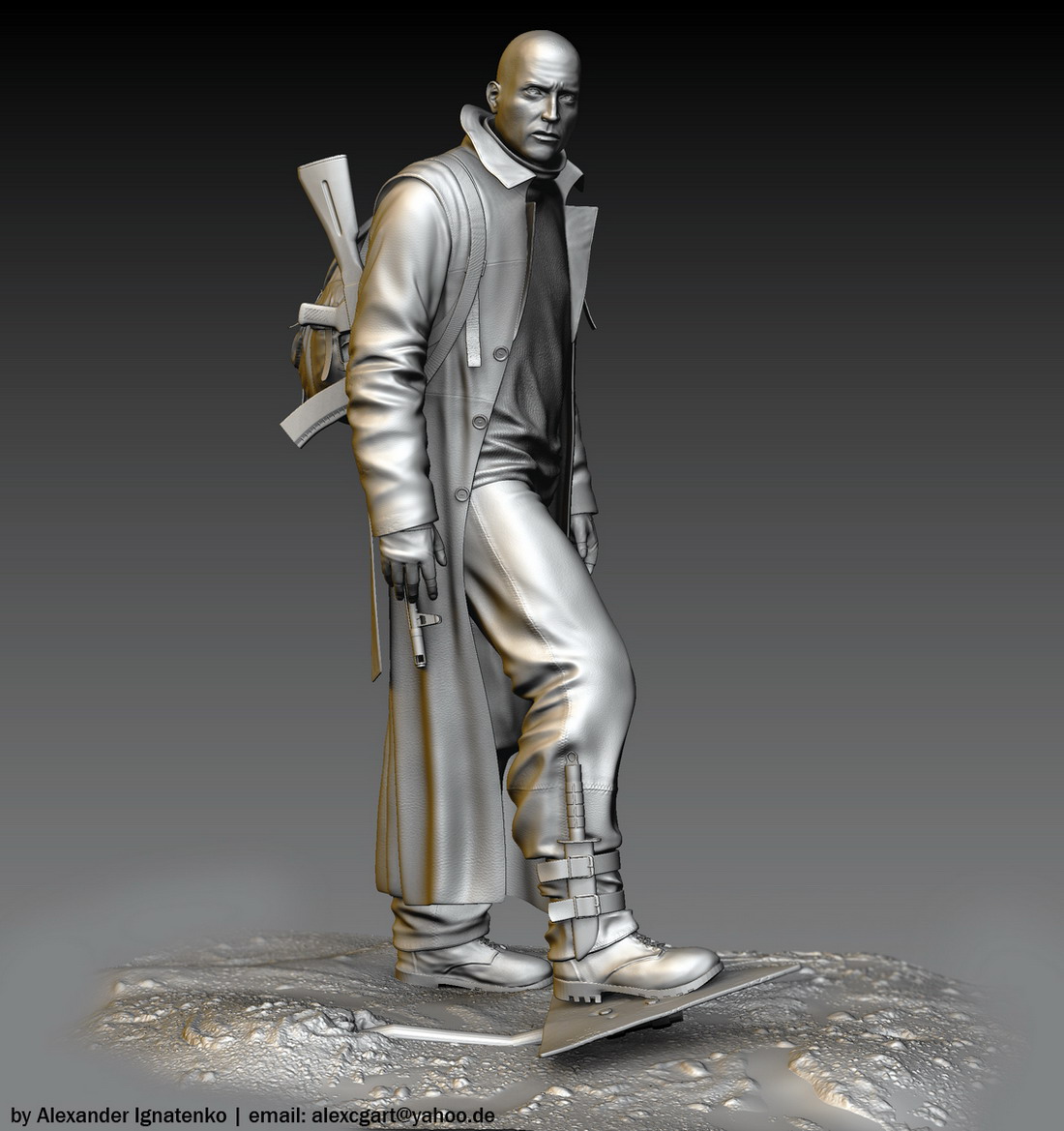 post apocalyptic nomad (first post) - ZBrushCentral