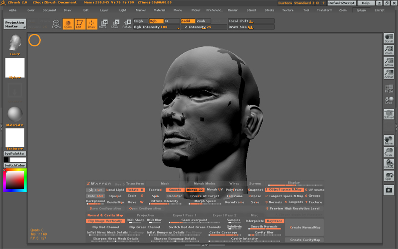 Head - First Attempt - ZBrushCentral
