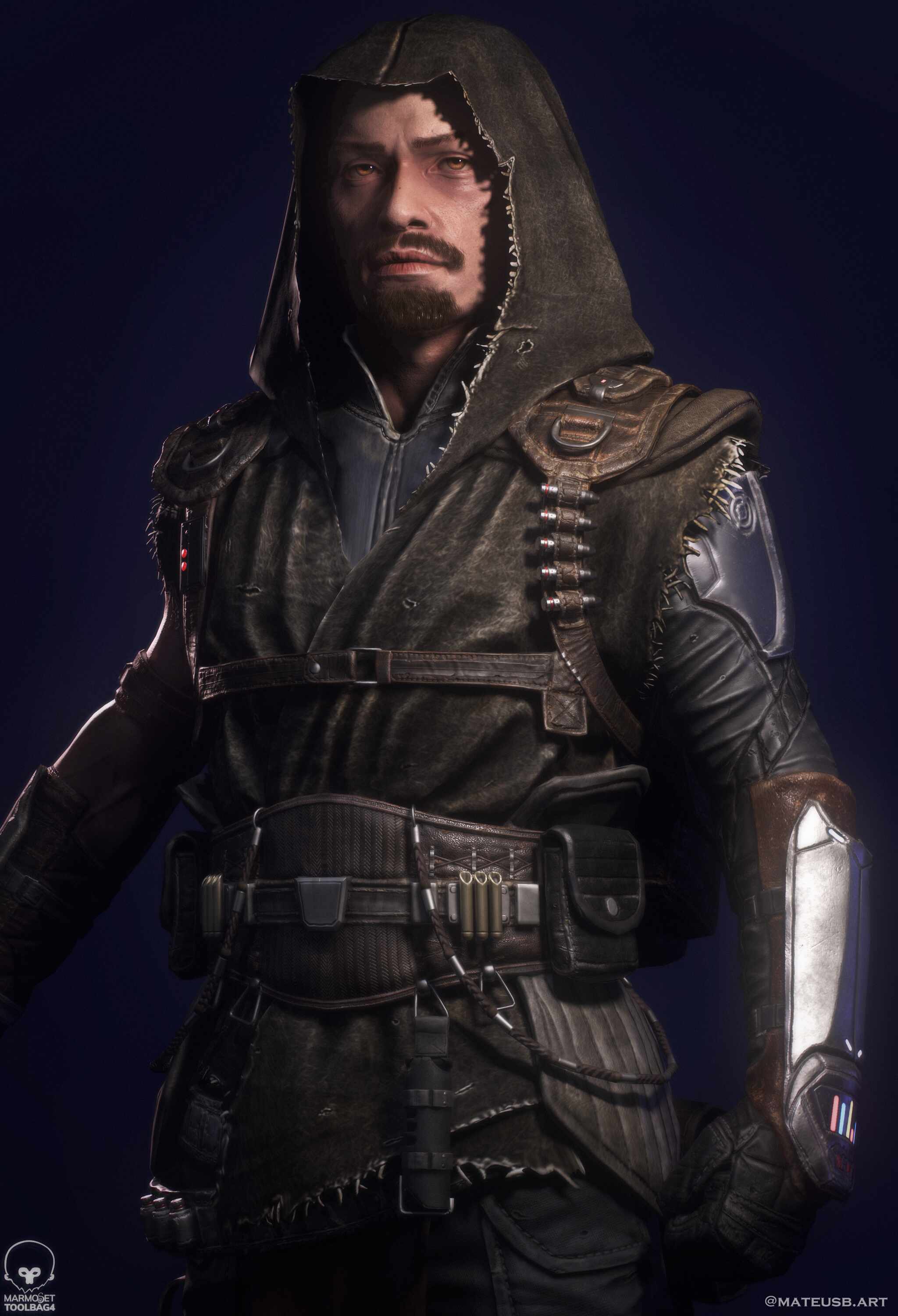 Mokur Borani, the exiled Jedi - ZBrushCentral