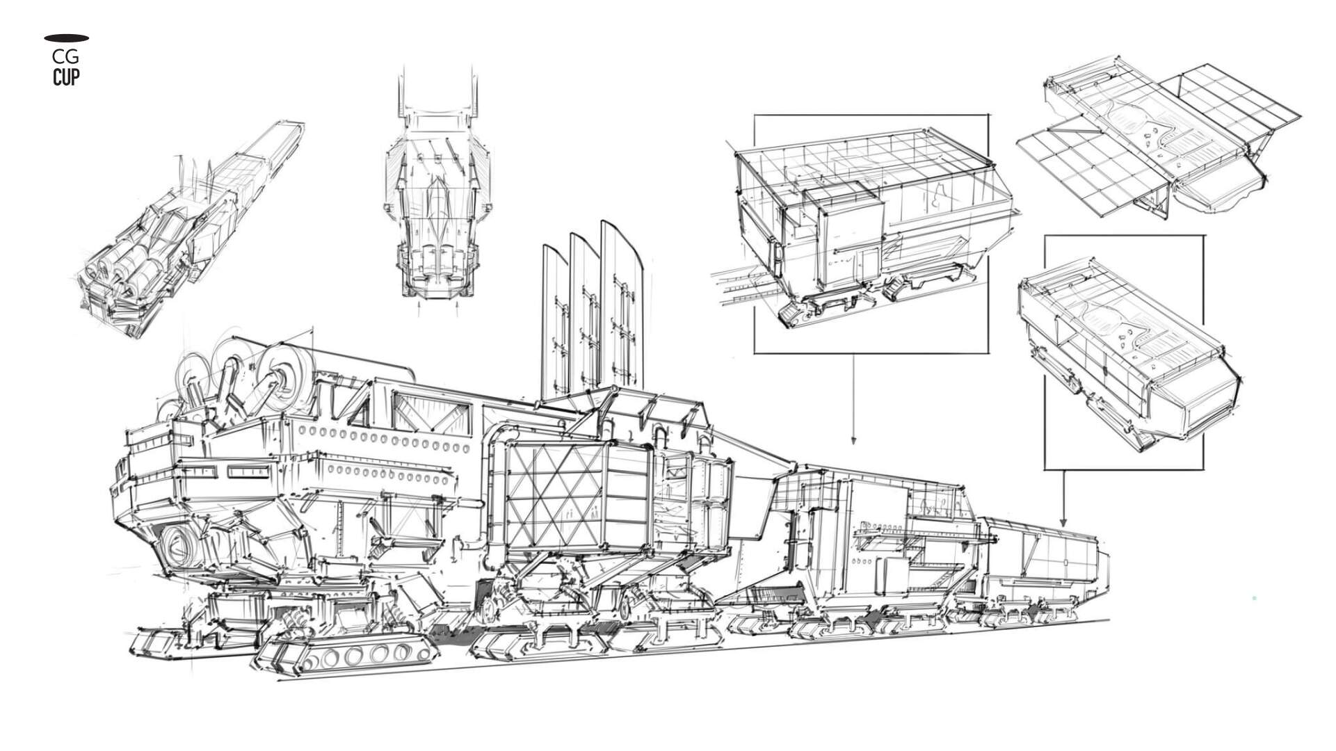 TIPS AND TRICKS FOR PERSPECTIVE IN CONCEPT ART - ZBrushCentral TIPS AND TRICKS FOR PERSPECTIVE IN CONCEPT ART - ZBrushCentral